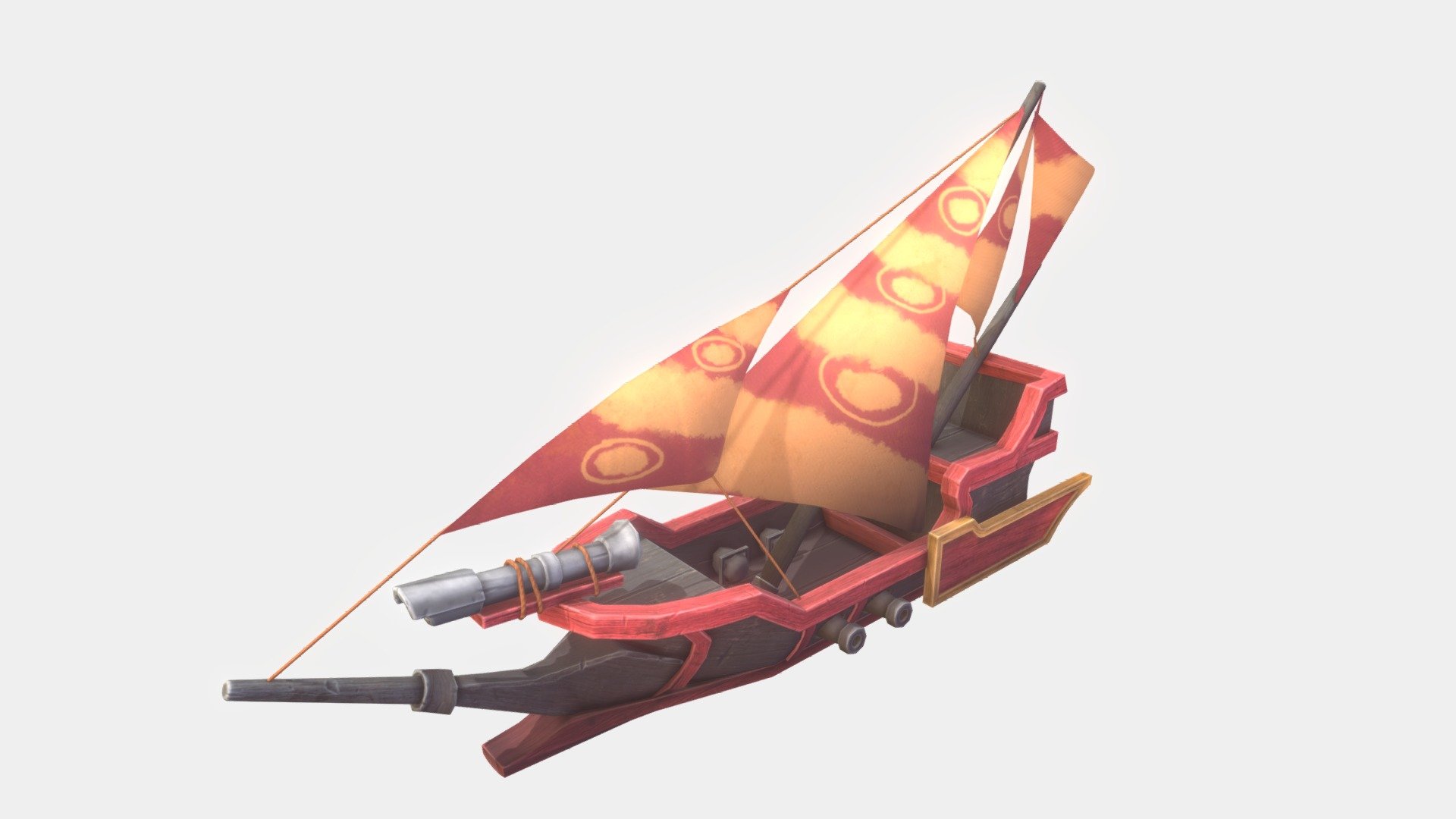 Stylized Ship 1 - 3D model by dungdao (@dung2606) [eff6a7b] - Sketchfab