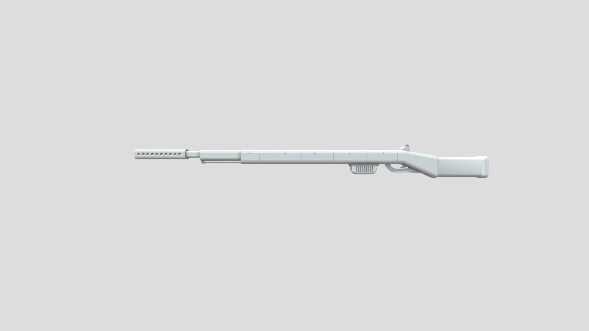 simple gun - Download Free 3D model by leoxx300 [eff7046] - Sketchfab