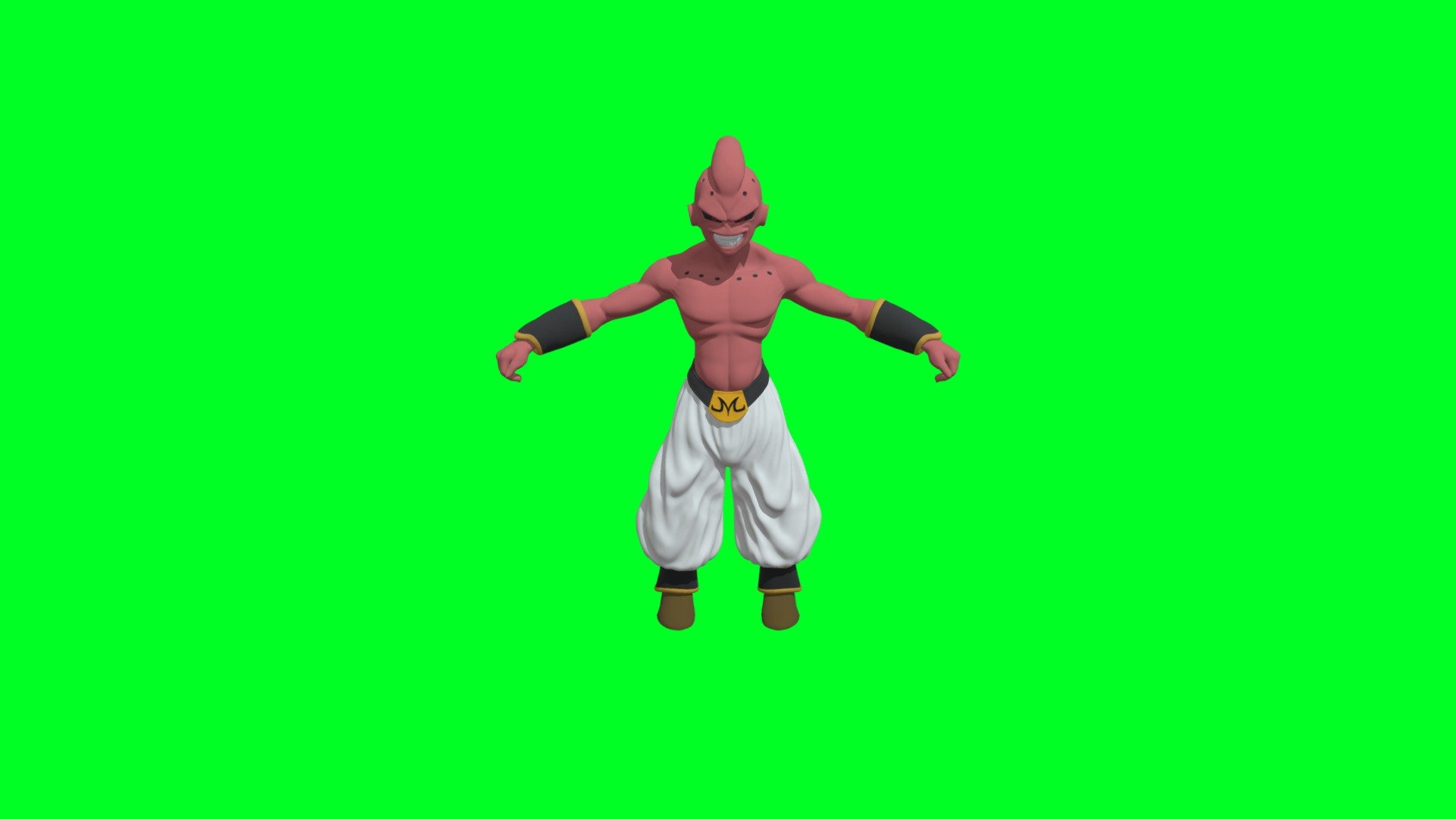 kid_buu (1) - 3D model by dondifur [eff7935] - Sketchfab