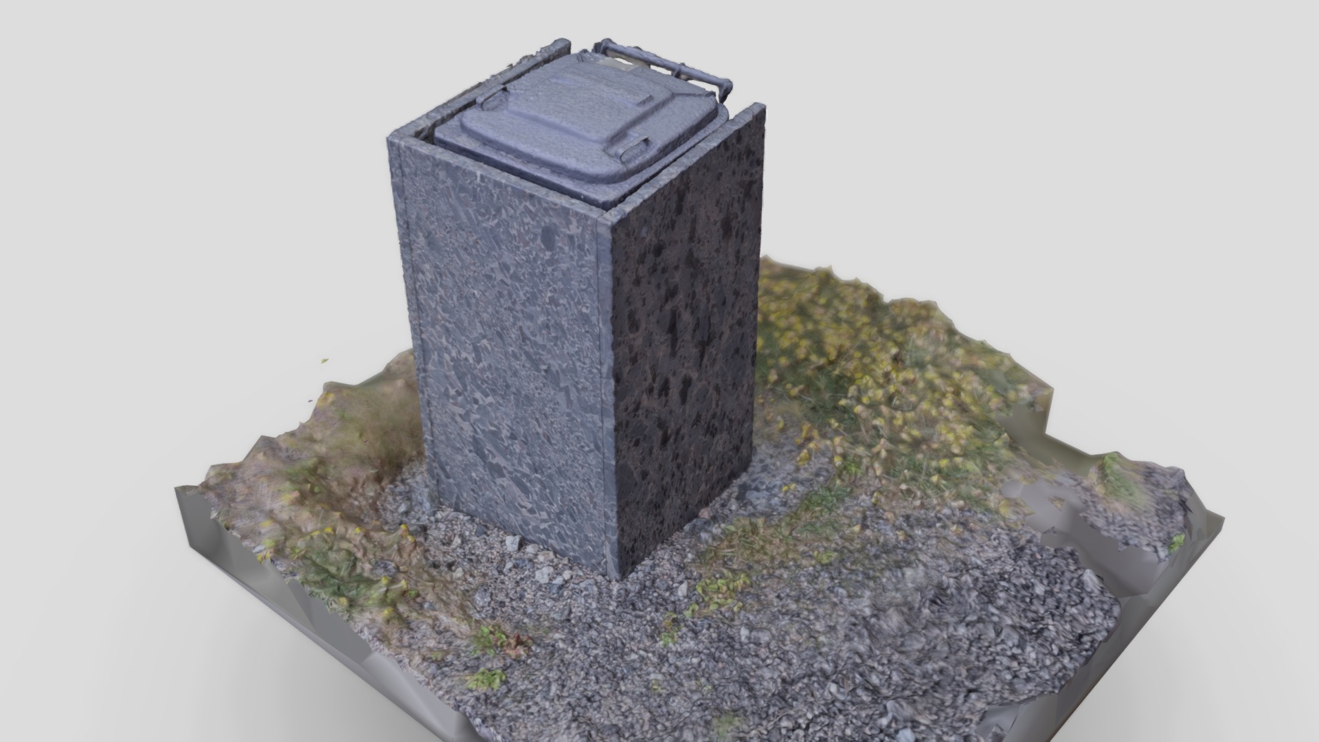 Conglomerate Stone bin from Norway - Download Free 3D model by MildriAB ...