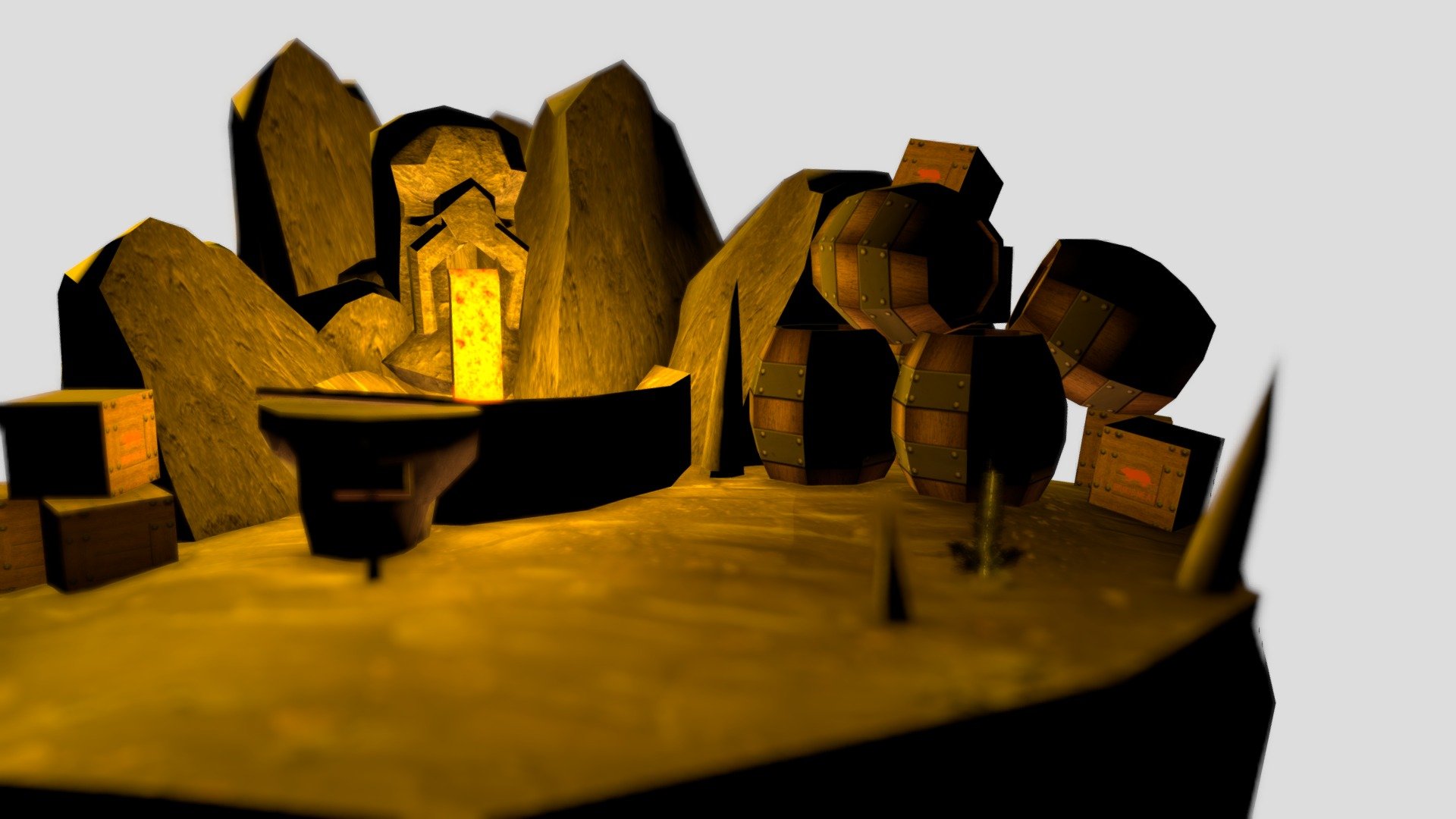 Lava Forge - 3D model by GreblosGrubHut [eff881f] - Sketchfab