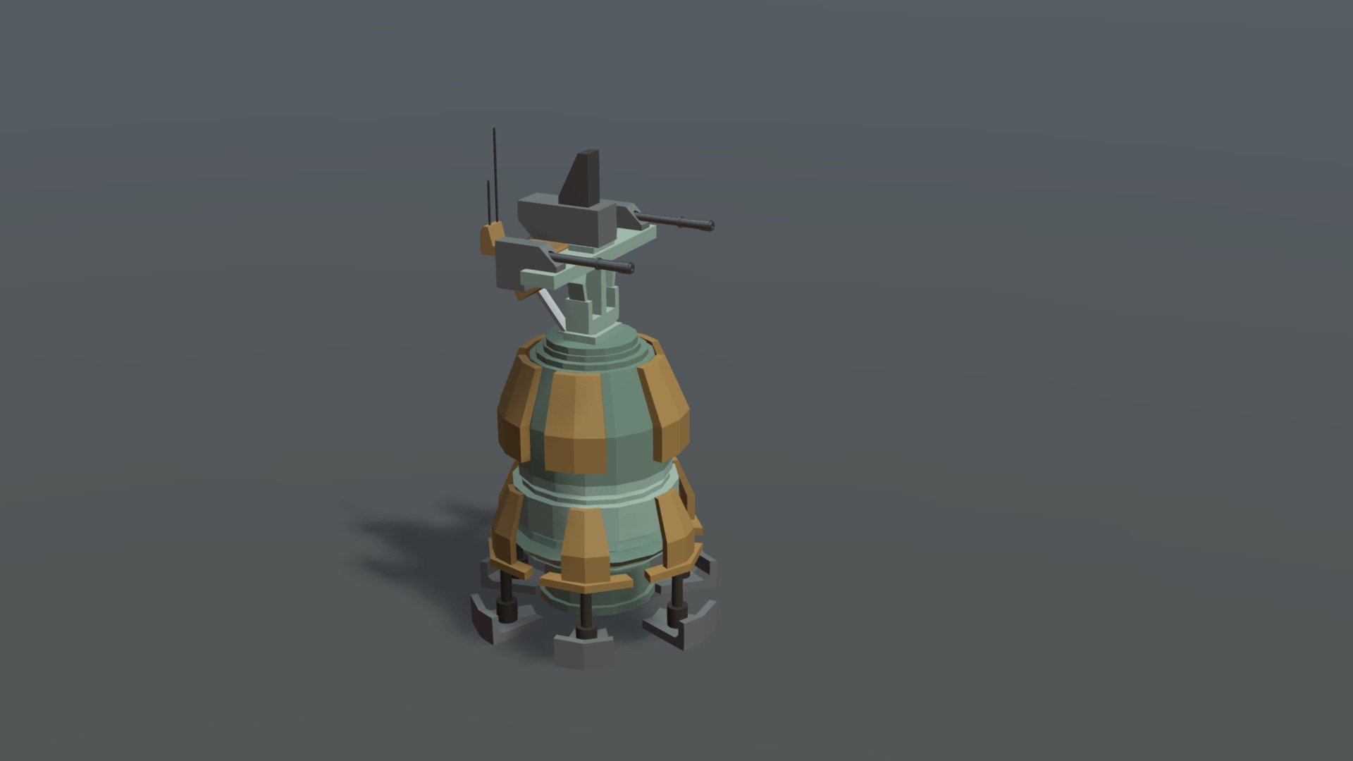 Cannon Tower - 3D model by ohhwee [eff8d0c] - Sketchfab