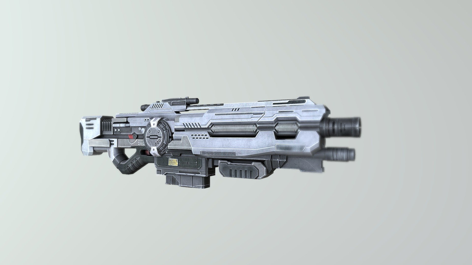 Gun - 3D model by Vikash Tiwari (@3dartist_Vikas) [eff91cf] - Sketchfab