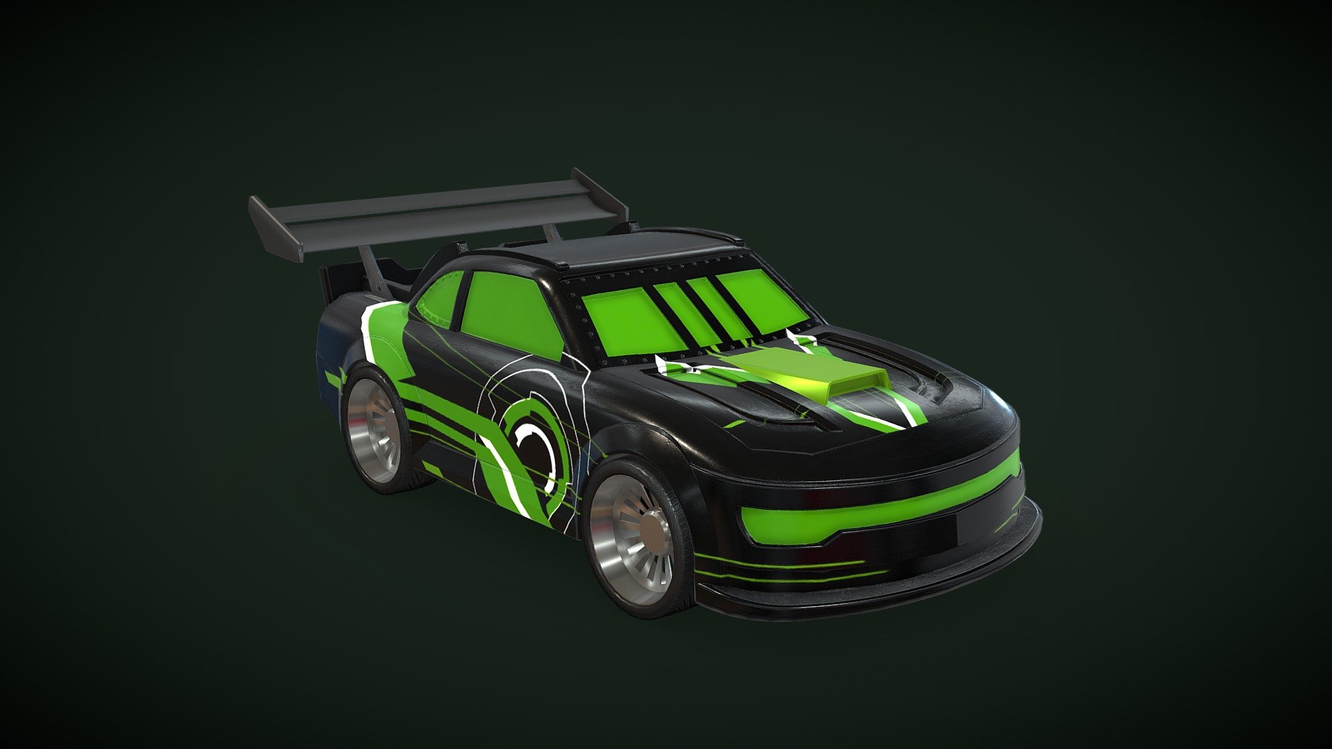 Racing car - 3D model by FelipeMauro [effa48e] - Sketchfab
