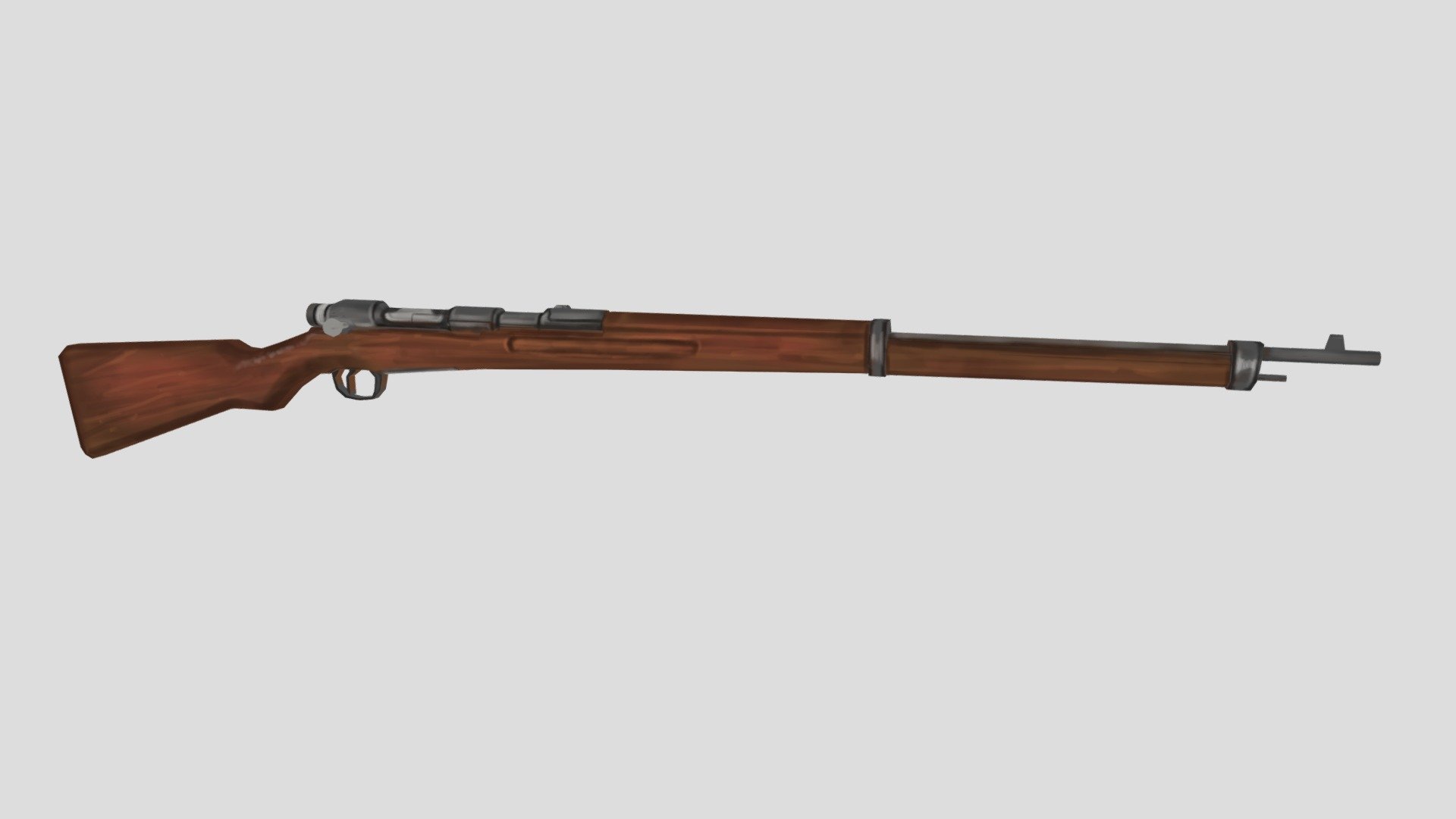 Arisaka Type 38 - 3D model by BRITA74 [effb383] - Sketchfab