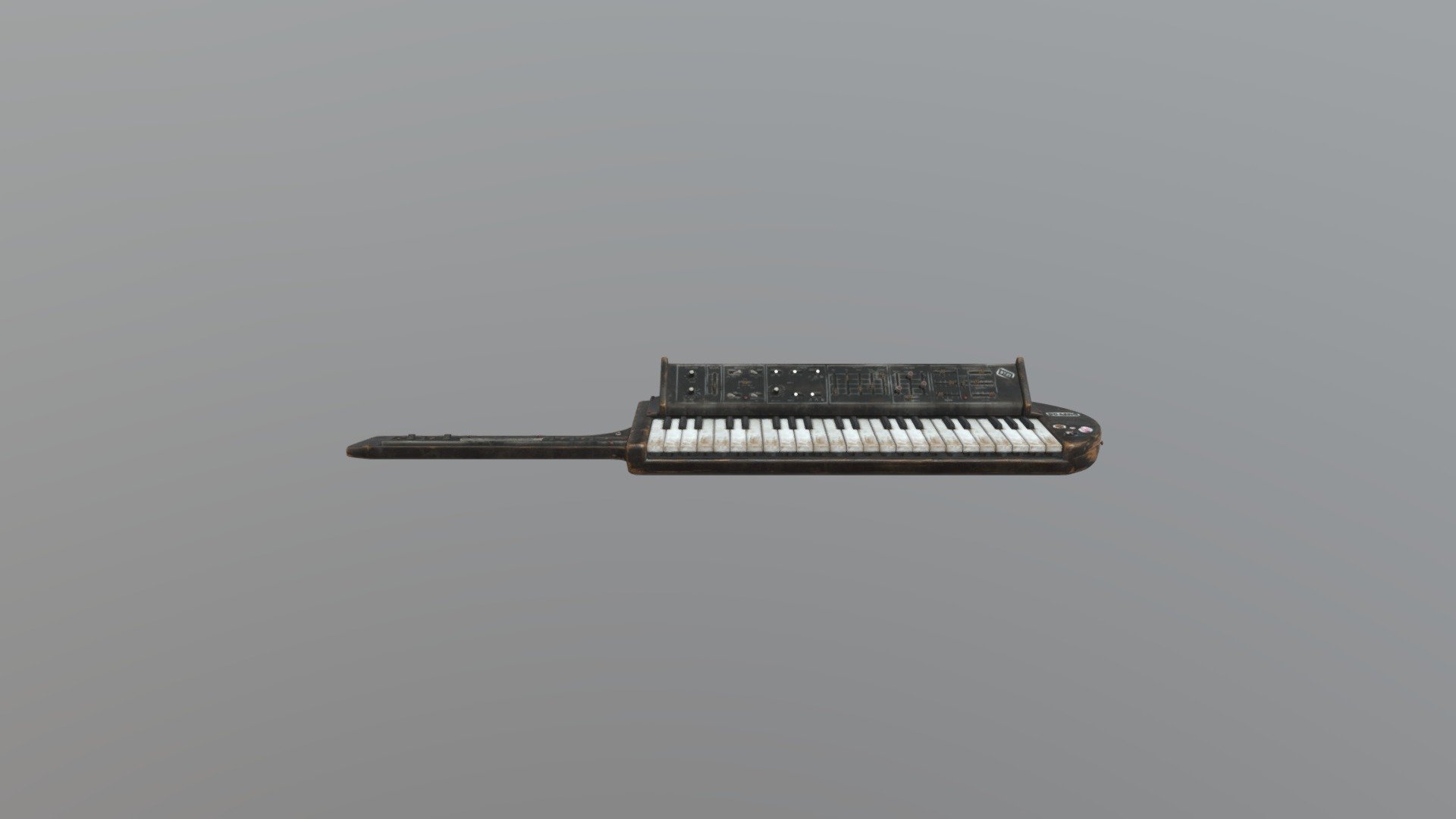 Dual Oscillator Keytar Synthesizer - 3D model by mdnuzen [effb740 ...