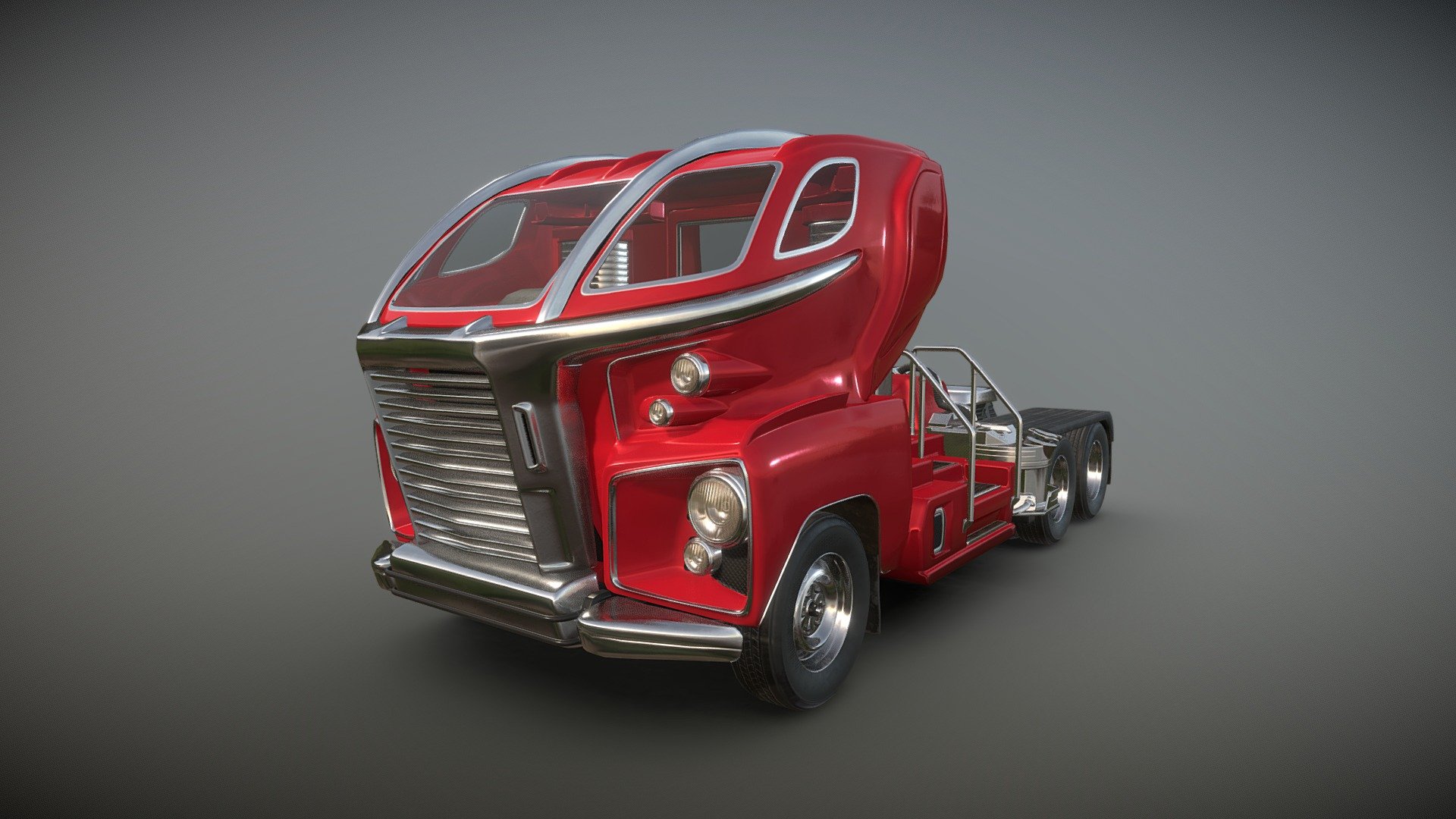 Atom Punk Truck - Buy Royalty Free 3D model by Matthew Gibbs / EdgeUK90 ...