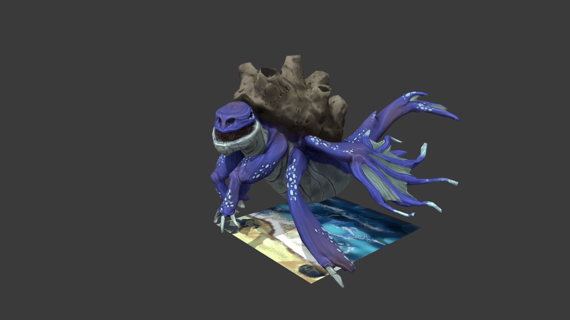 Maya Zhong Creature Posed - 3D model by czhong2001 [effbe3b] - Sketchfab