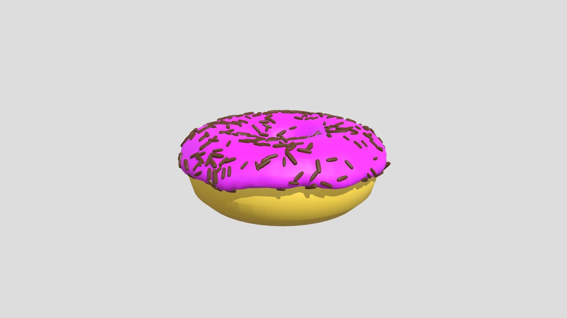 Pink Donut Cream - Download Free 3D model by Bima.Rozaq.Alfauzi ...