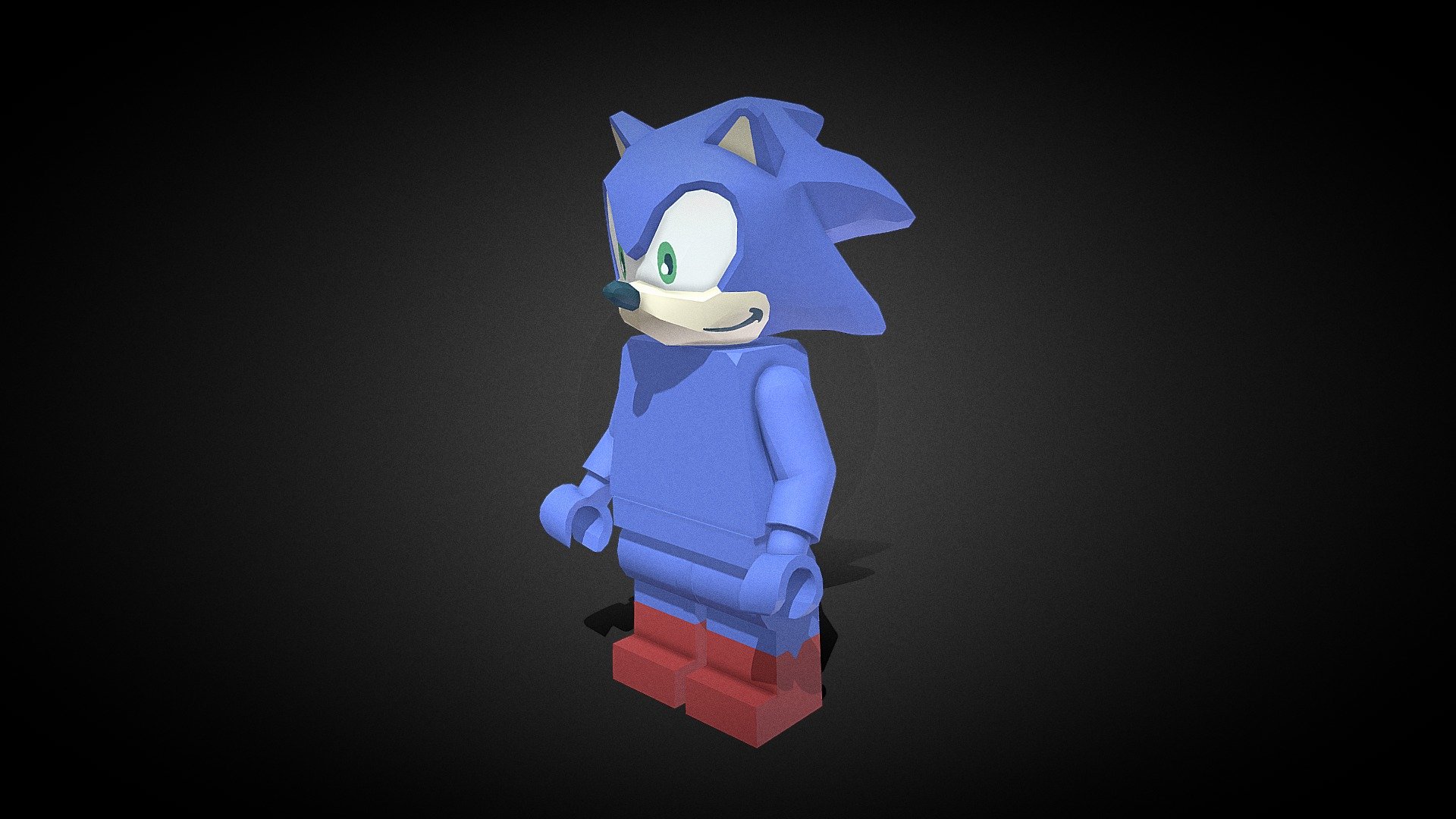 lego sonic - Download Free 3D model by Sqtime |kianu blenderist (@kianu ...