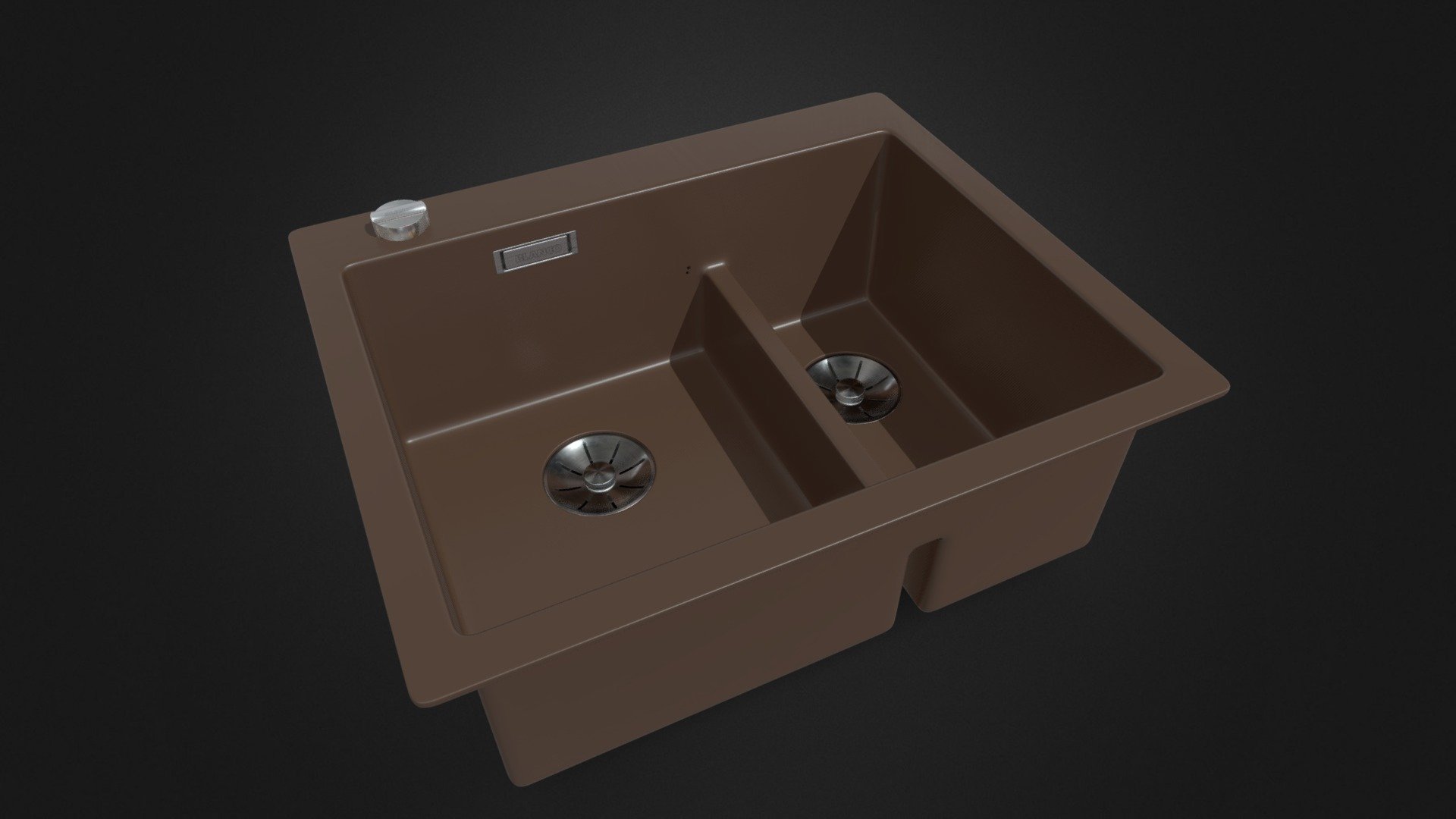 Pleon 6 Split Kitchen Sink By Blanco - Buy Royalty Free 3D model by ...