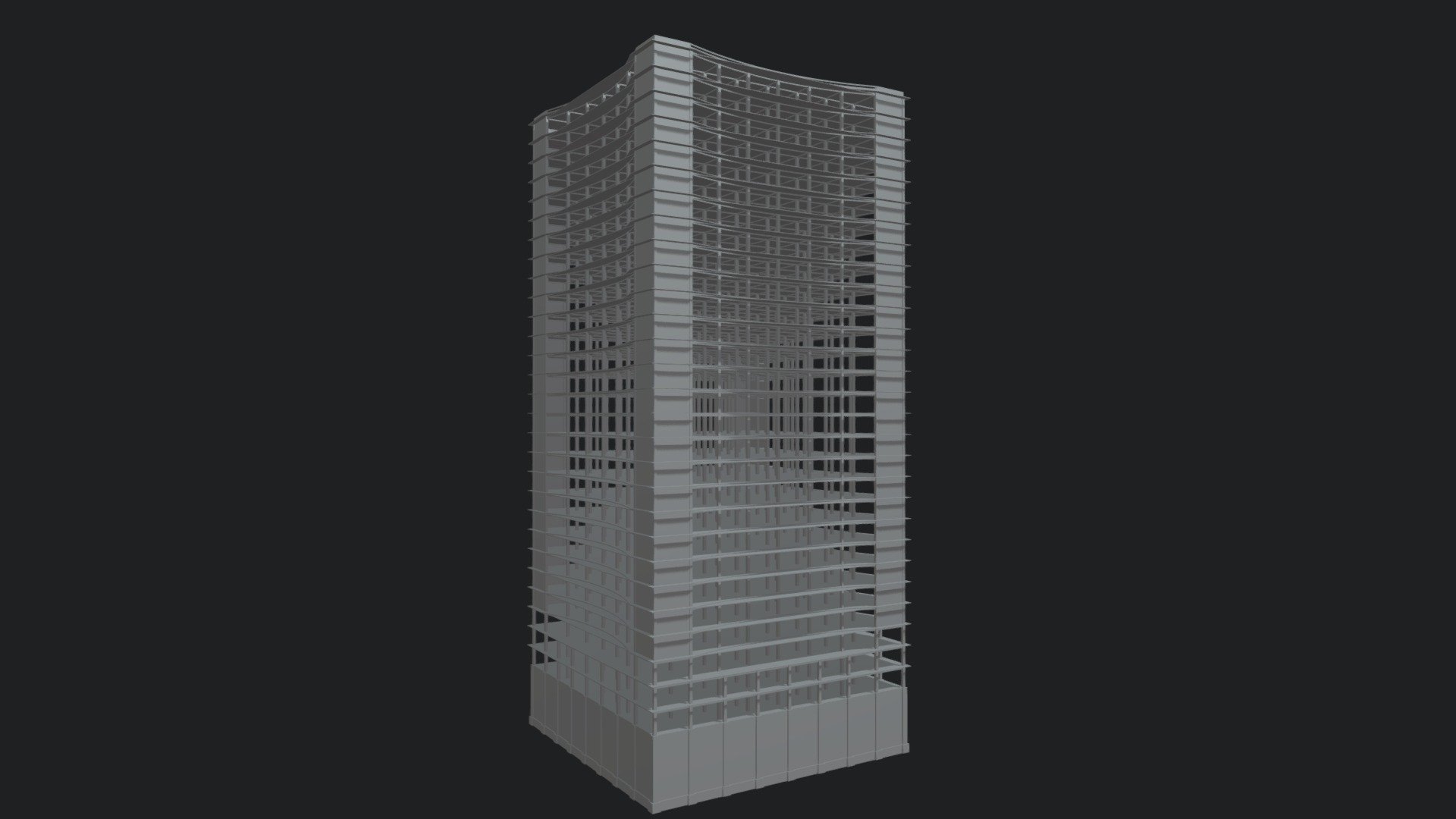Structural Framework \ SF014 - 3D model by Amir Baloch (@amirbaloch ...