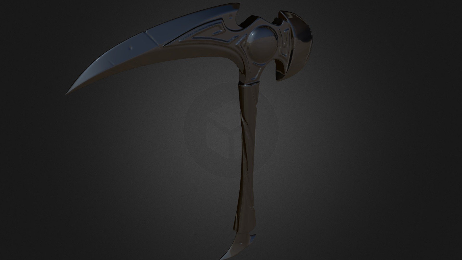 Axe weapon sculpt - 3D model by Jalcober [epQ4eWX] - Sketchfab