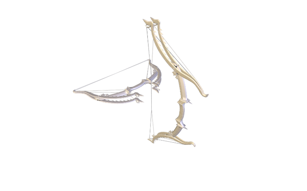 Dragon X Bow - 3D model by Villanimation3D [eudjIOv] - Sketchfab