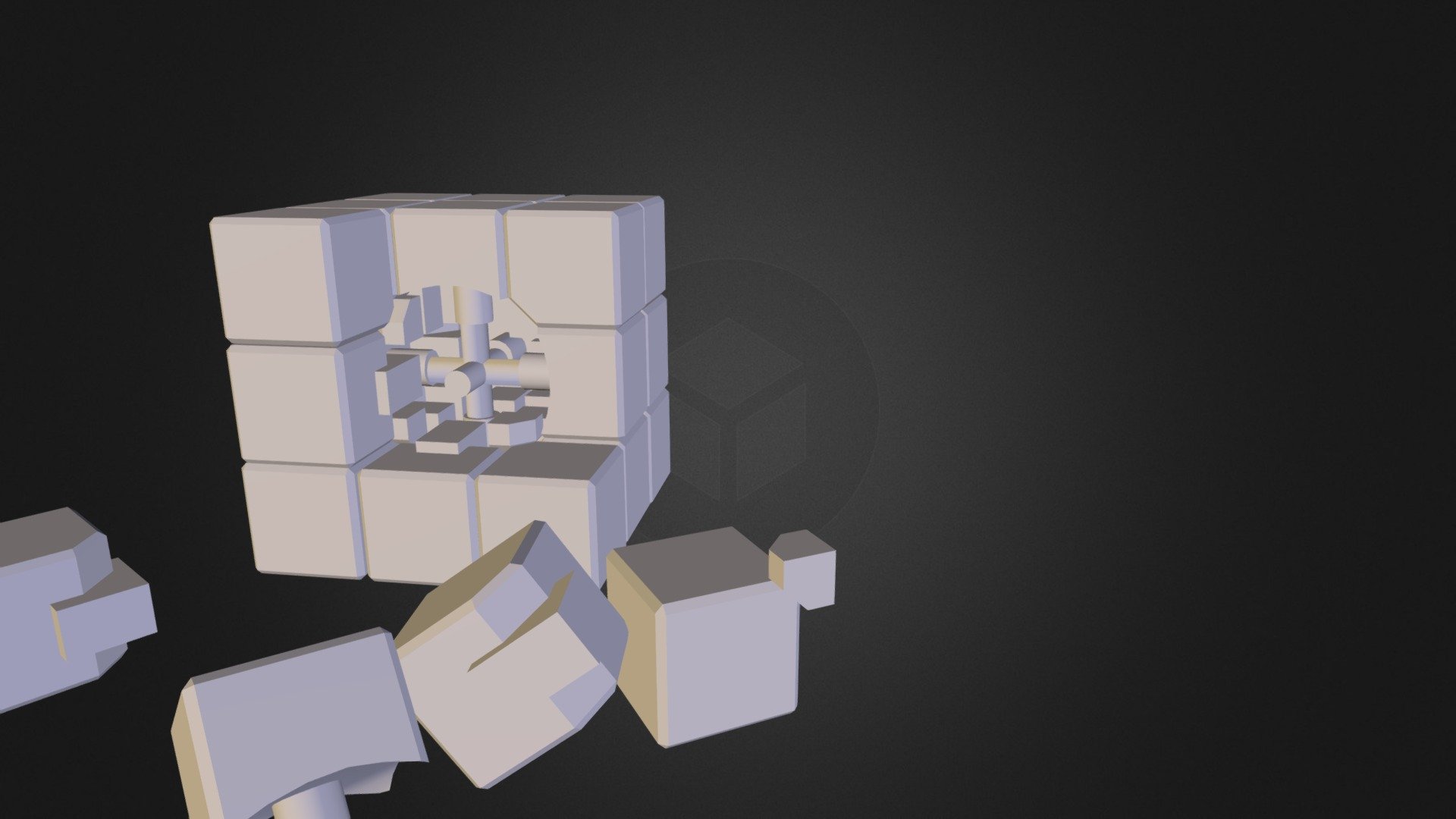 cube cube.obj - 3D model by ddavez [ezJeFmW] - Sketchfab