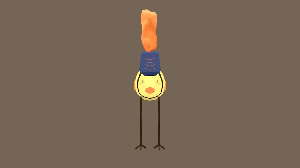 Chick - 3D model by vastestness [f000f68] - Sketchfab