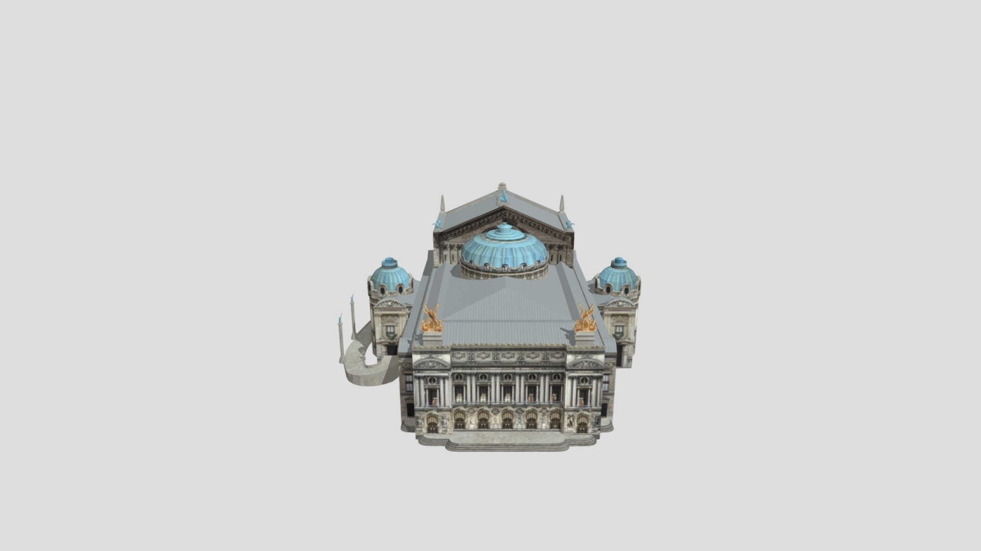 Opera Garnier - Download Free 3D model by SEAP VR (@seapvisualization ...
