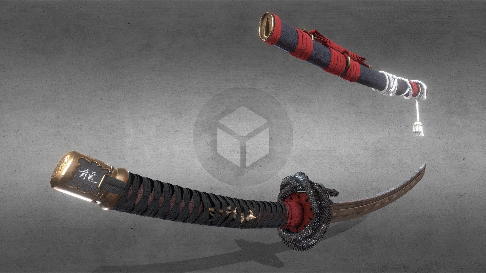 Dragon Blade - 3D model by JunwenChen [f006a1b] - Sketchfab