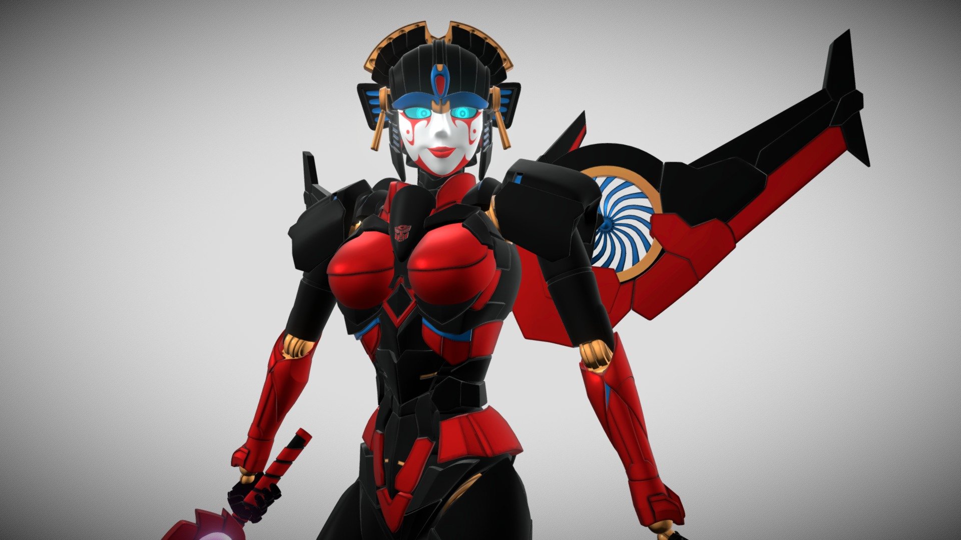 Windblade - 3D model by Hravn01 [f0070a4] - Sketchfab