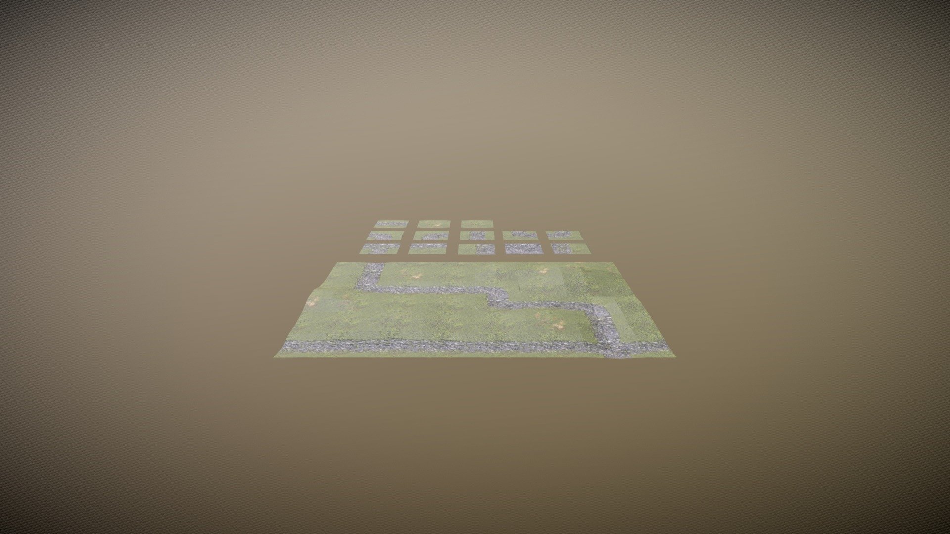 Tileable Terrain - 3D model by Syrcinus [f007e25] - Sketchfab