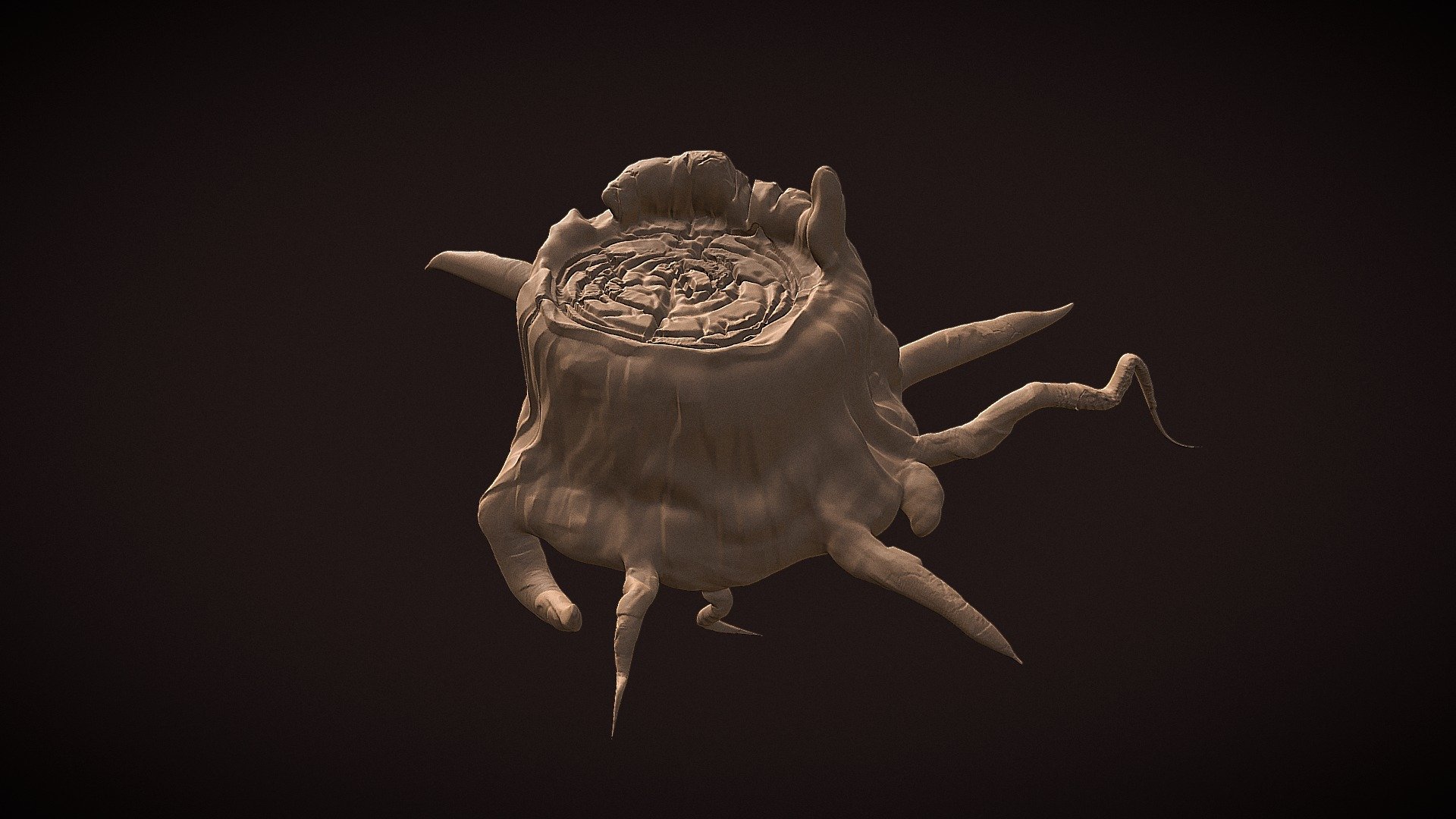 Untextured Tree Stump - Download Free 3D model by kris vidotto ...