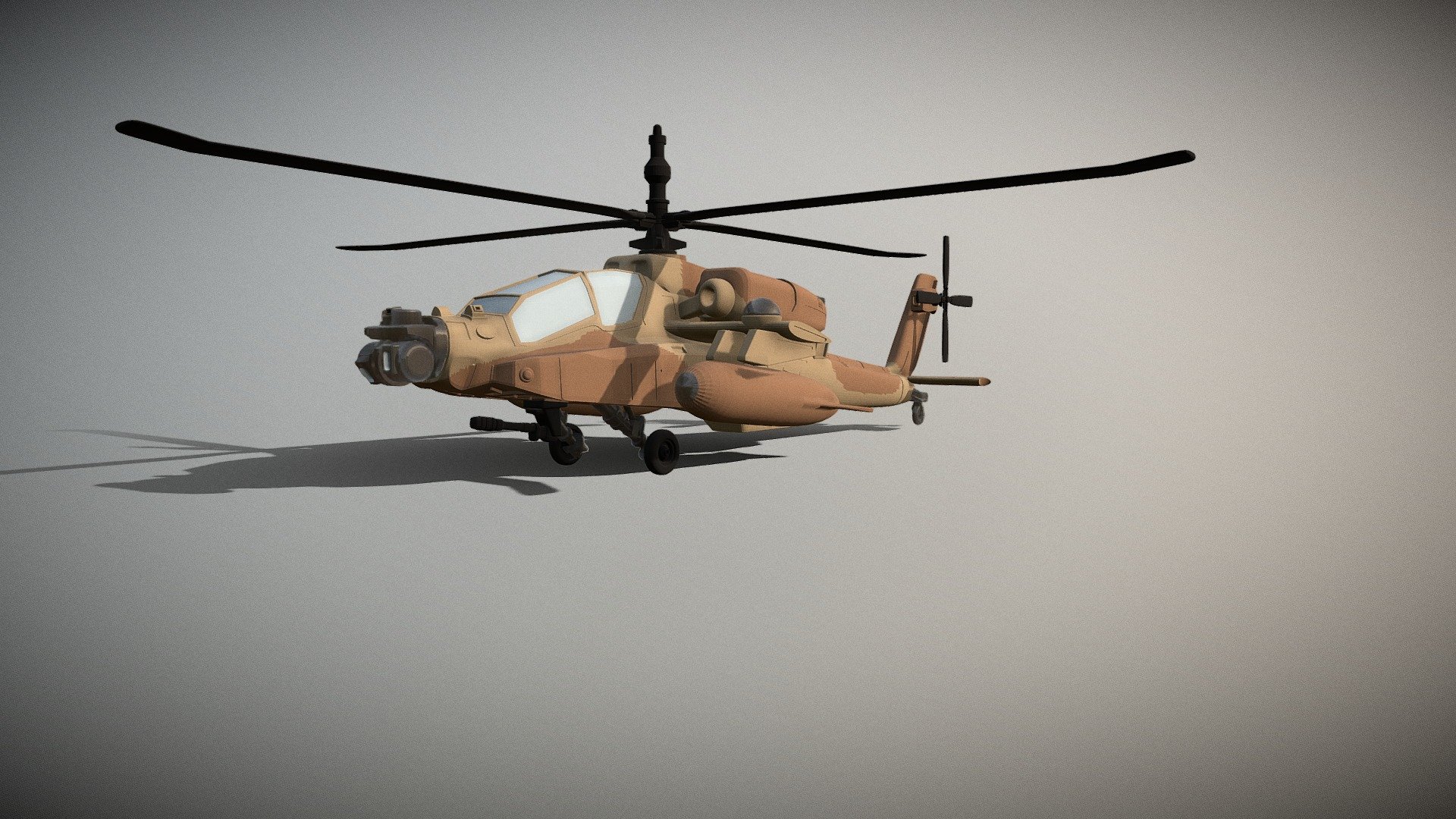 Apache AH-64 Israeli Air Force - 3D model by Amit.Rotem [f008824 ...