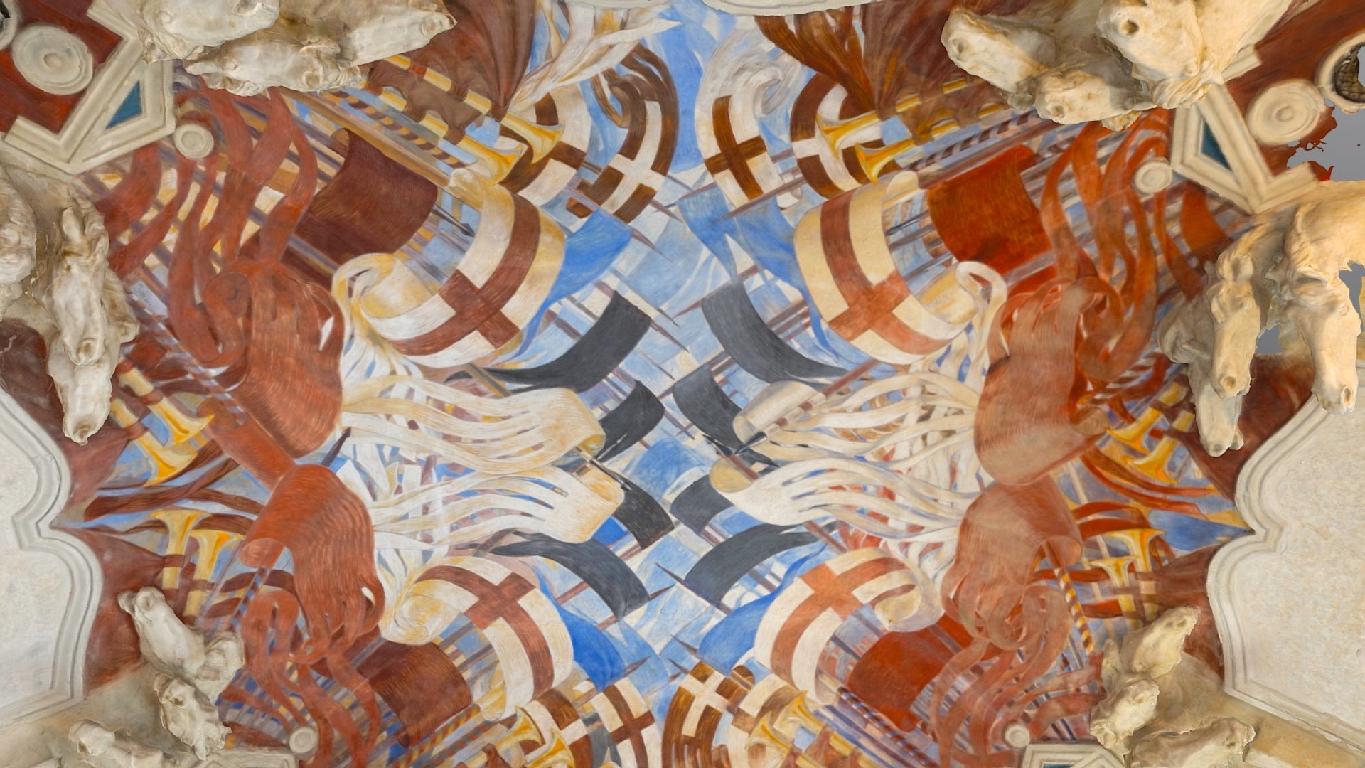 Ceiling, St. Angelo - 3D model by John Toeppen (@toeppen) [f0093fc ...