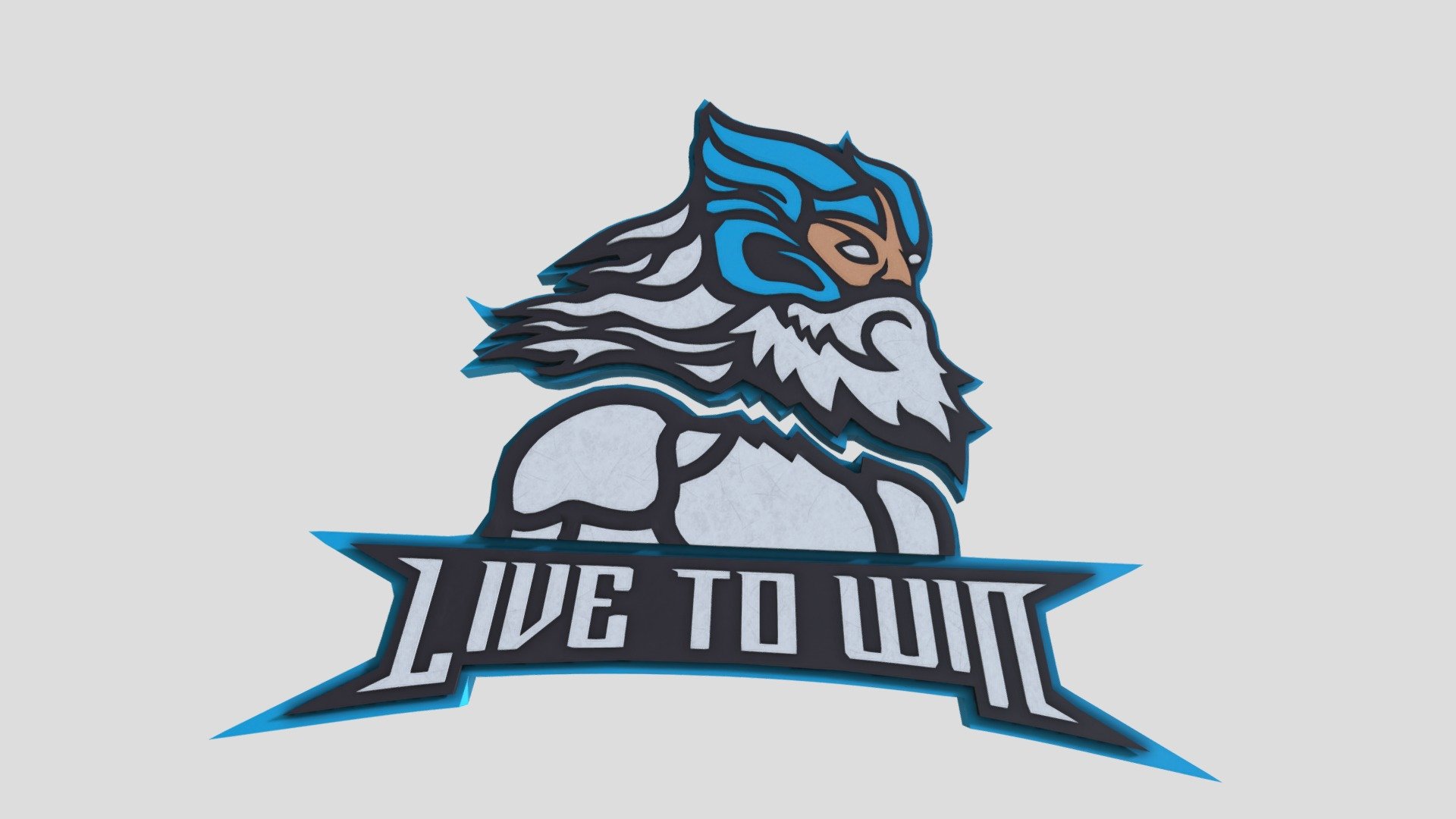 "Live to win" Logo - 3D model by Georg1000 [f009aa9] - Sketchfab
