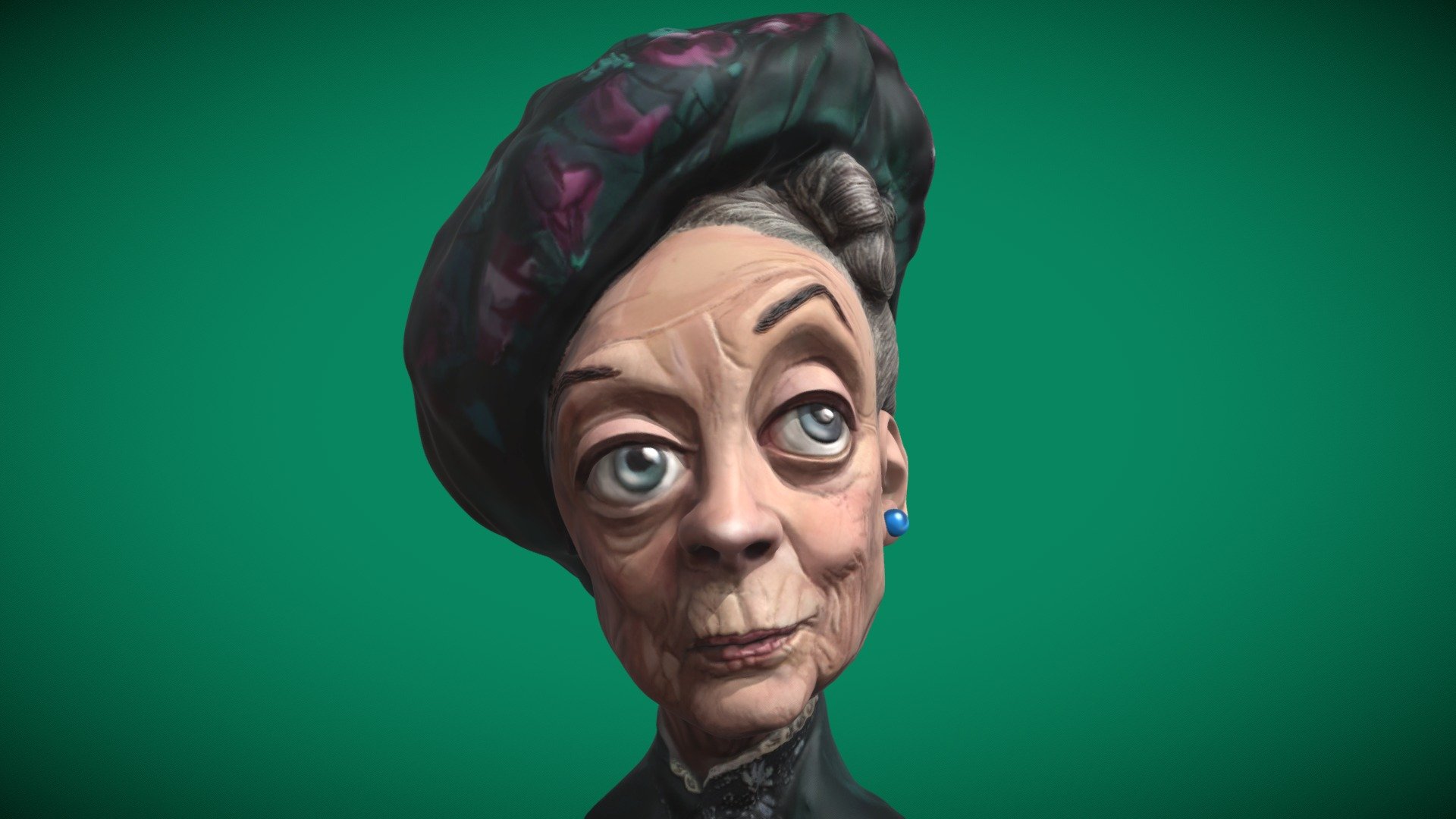 Minerva Mc Gonagall - 3D model by Mang (@3dmang) [f00a570] - Sketchfab