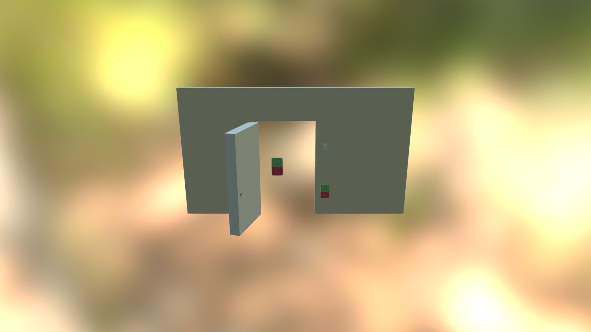 Little Light Switch - 3D model by davidoob [f00aea2] - Sketchfab