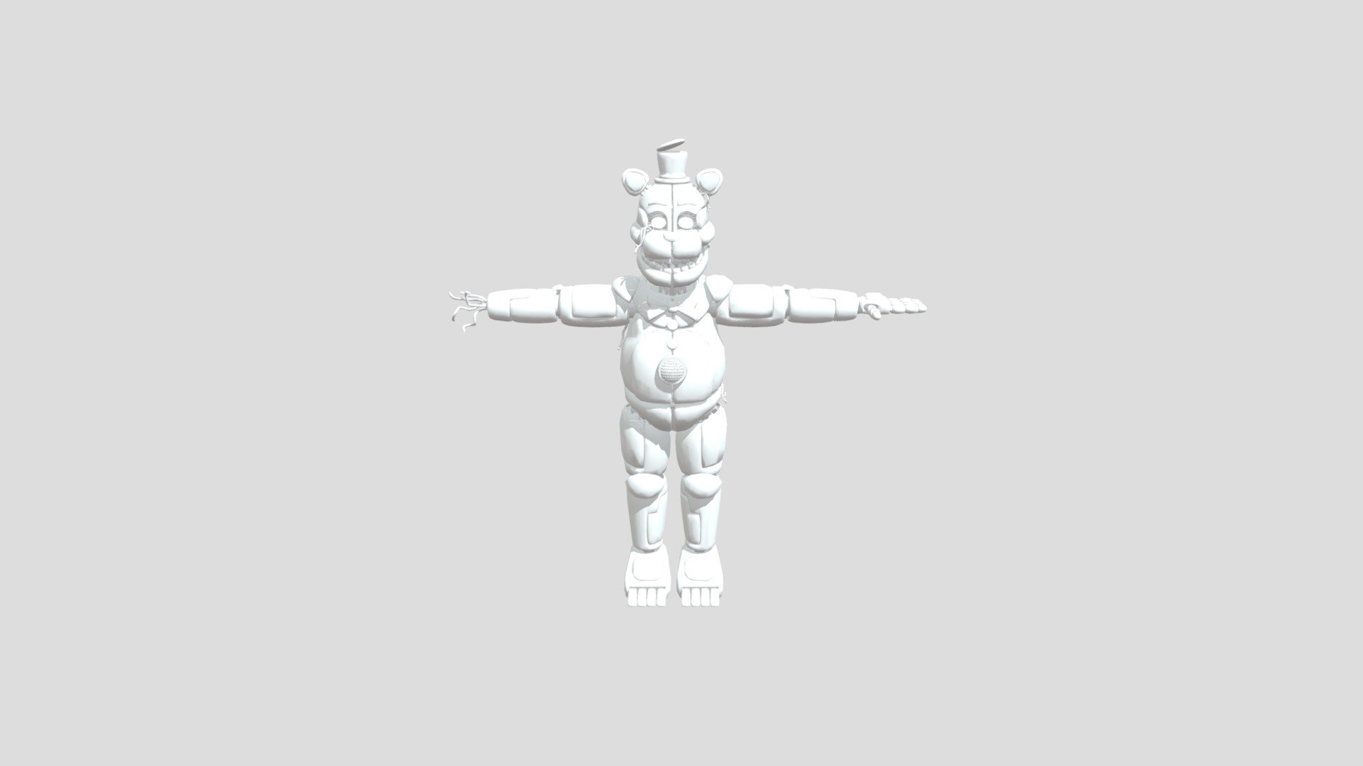 CTW Freddy Blender - 3D model by sdsfsdfsa [f00bcd5] - Sketchfab