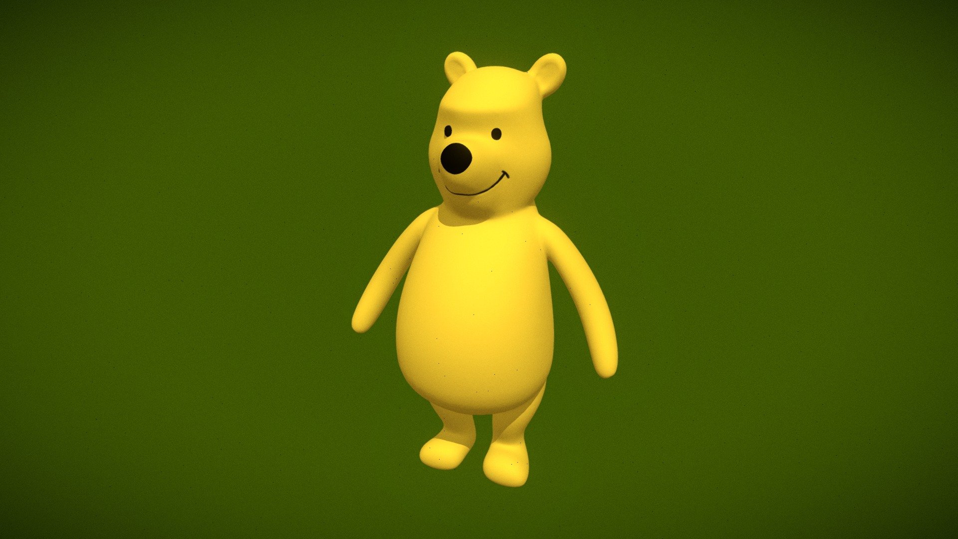 Pooh Bear - Download Free 3D model by ArtByBradley [f00e51b] - Sketchfab