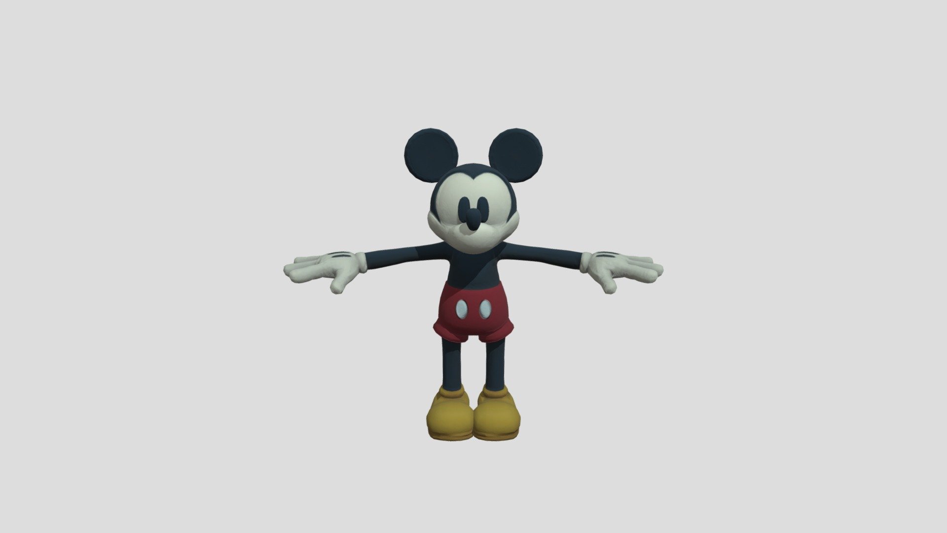 PC Computer - Epic Mickey 2 The Power of Two - M - Download Free 3D model by ...