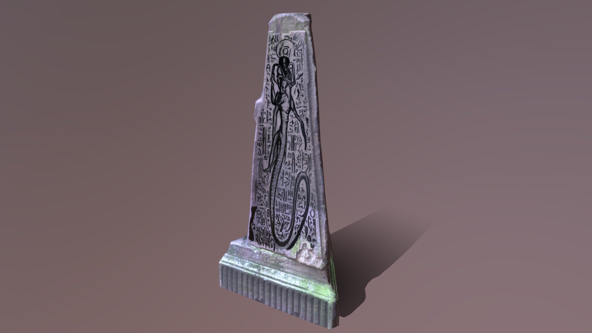 Mysterious Ancient Obelisk - Buy Royalty Free 3D model by PionX ...