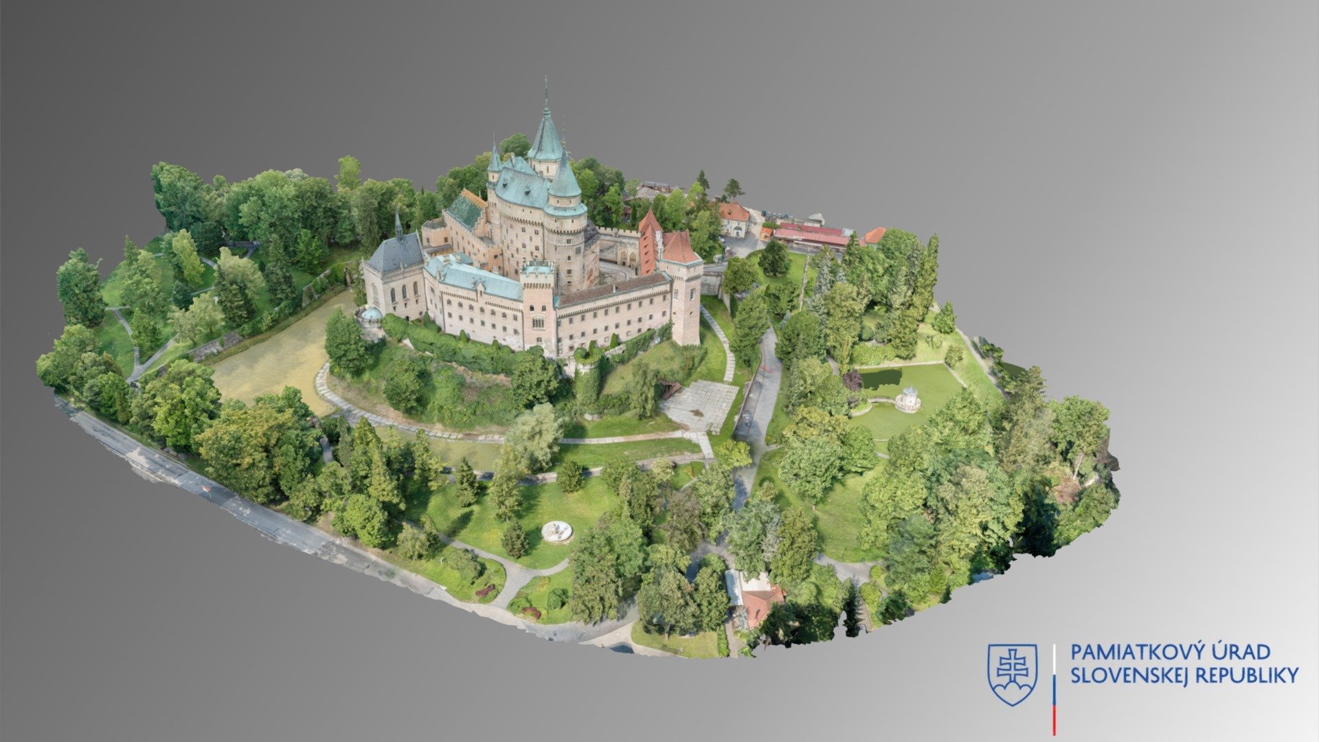 Bojnice - Bojnický hrad - Download Free 3D model by Pamiatkový úrad SR ...