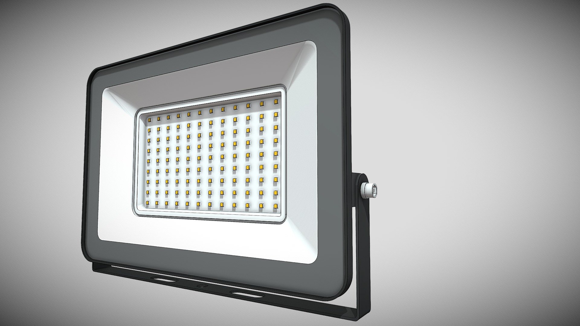 REFLECTOR SLIM LED DE 100W - 3D model by NUVORA [f012fdc] - Sketchfab