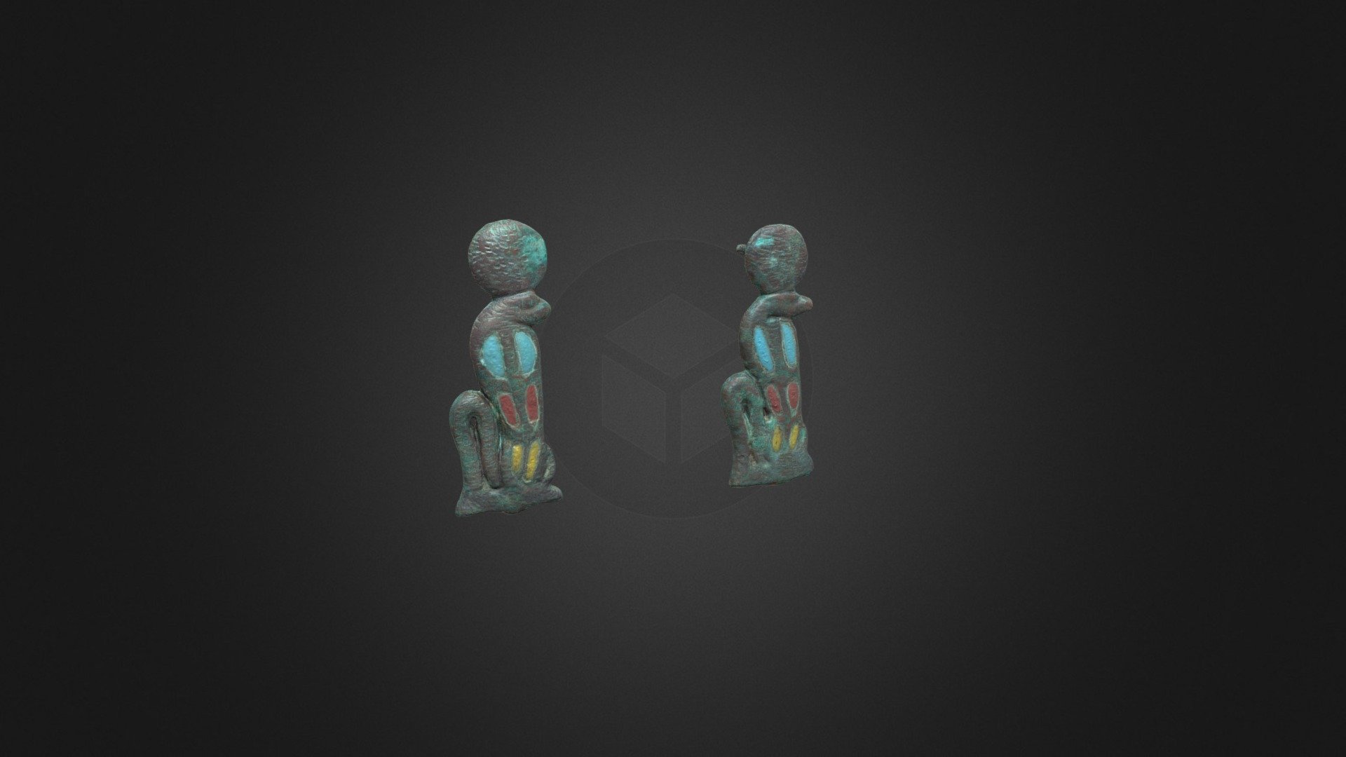 Two Bronze Uraei With Inlay - 3D model by raffmacsusb [f013437] - Sketchfab