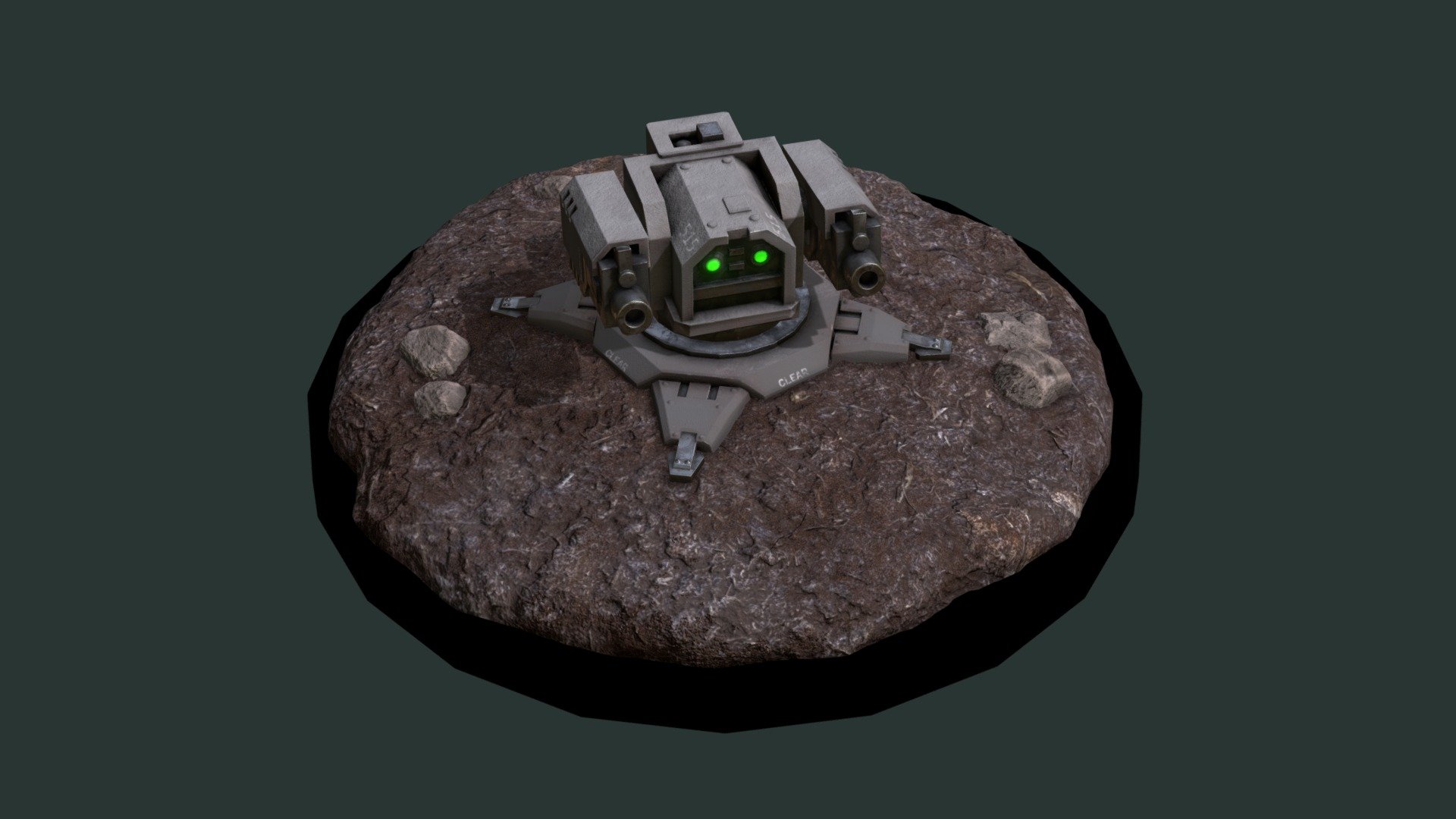 Spider Turret - 3D model by VidovicArts (@oshjavid) [f014023] - Sketchfab
