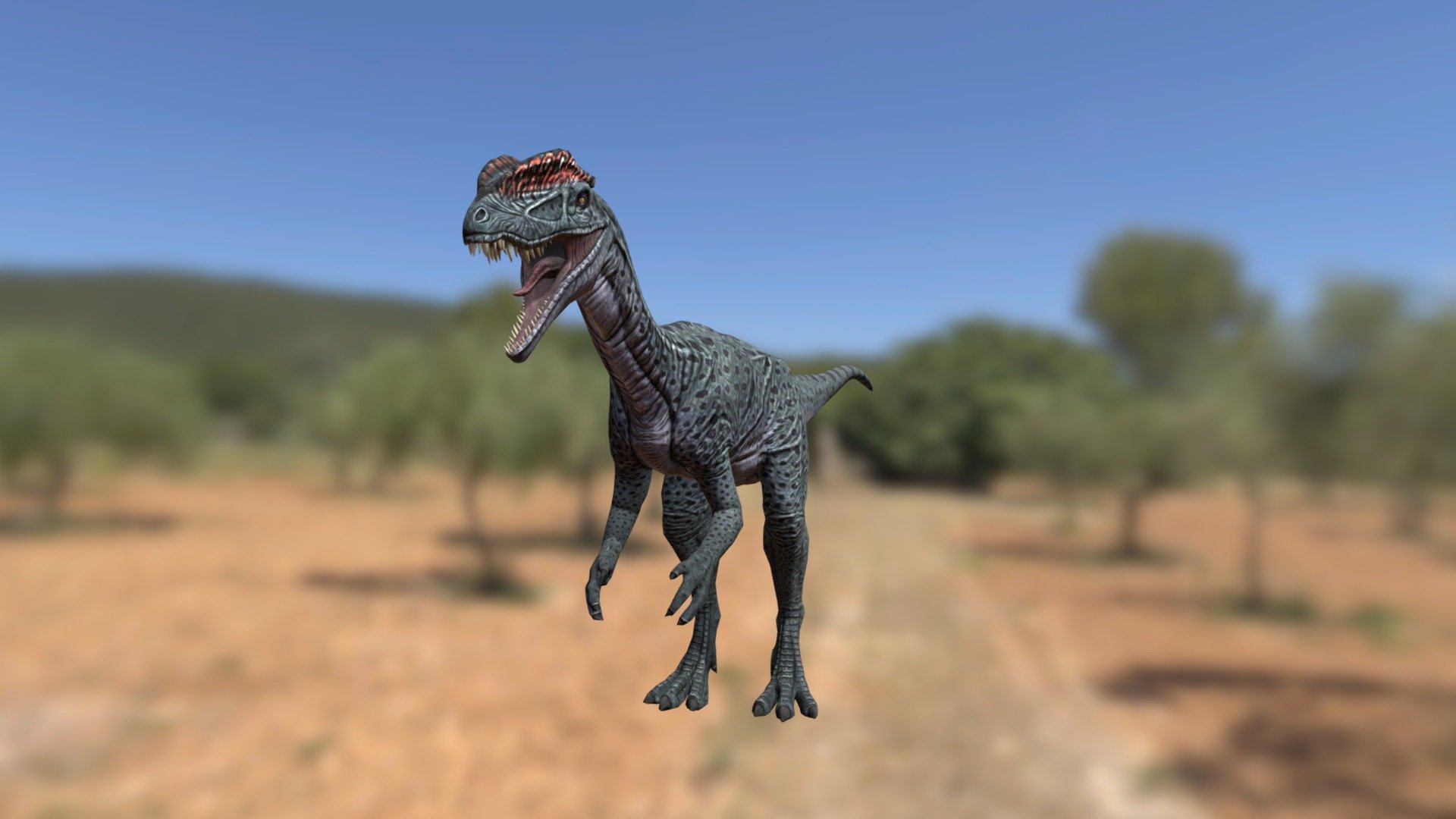 Dilophosaurus - 3D model by beholdmidia [f015909] - Sketchfab