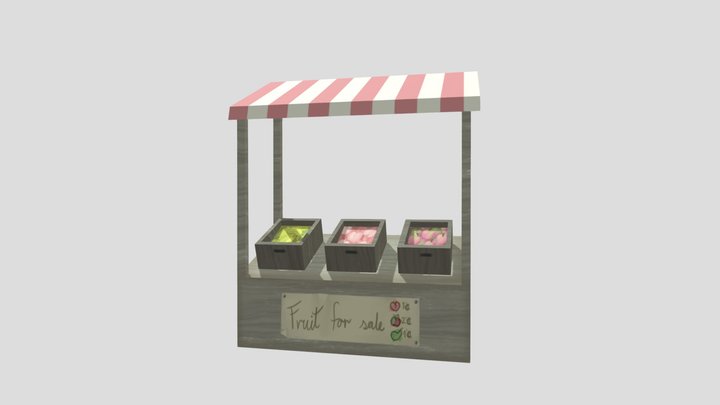 Fruit-stand 3D models - Sketchfab