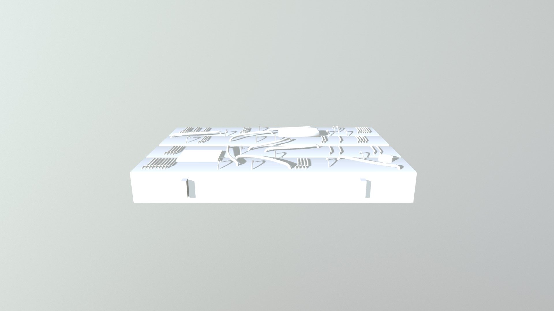 Breadboard - 3D model by Malcolm Ferguson (@BigMac90) [f019f57] - Sketchfab