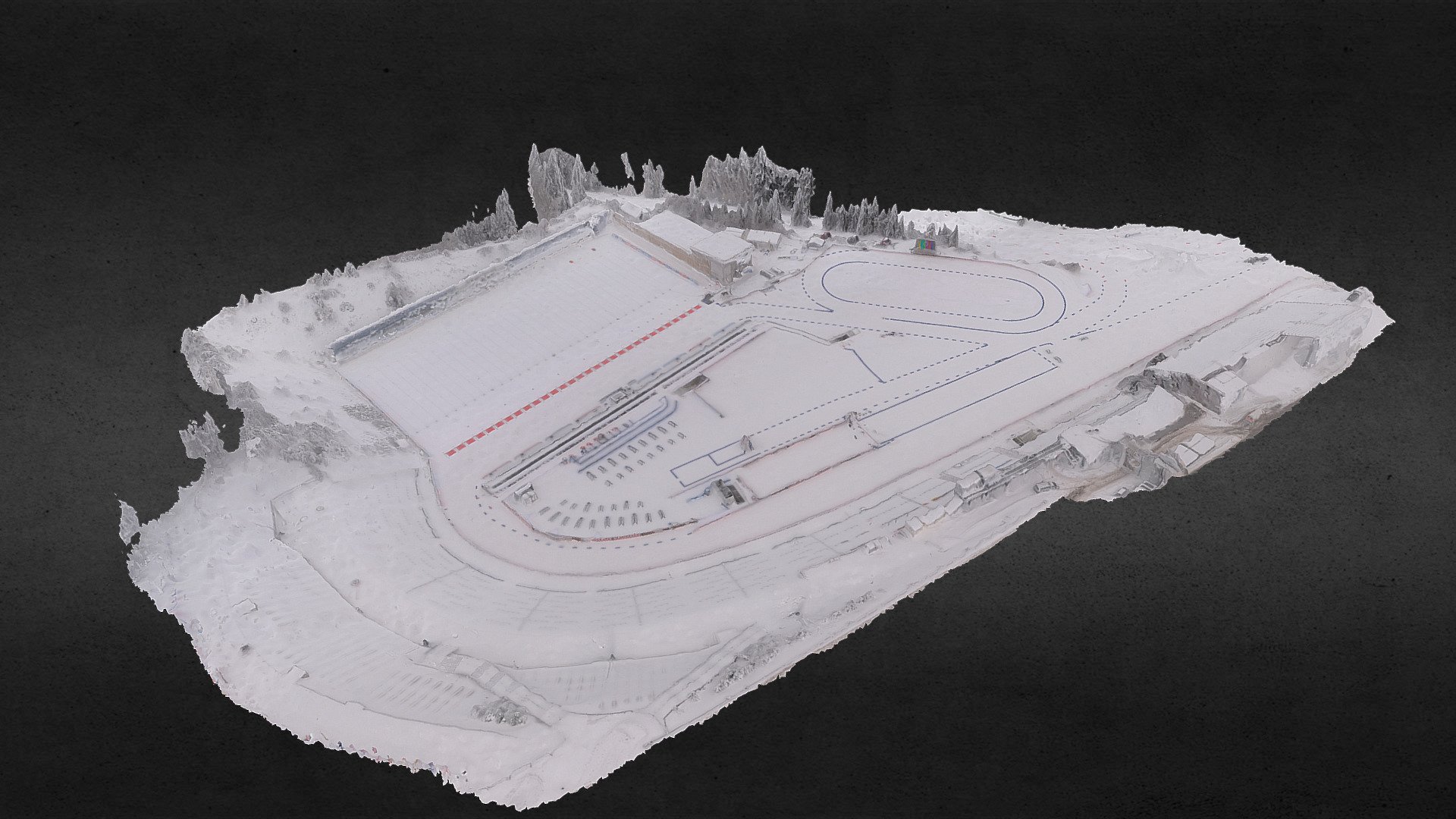 Skiarena am Rennsteig - 3D model by ap-photogallery [f01b6b8] - Sketchfab