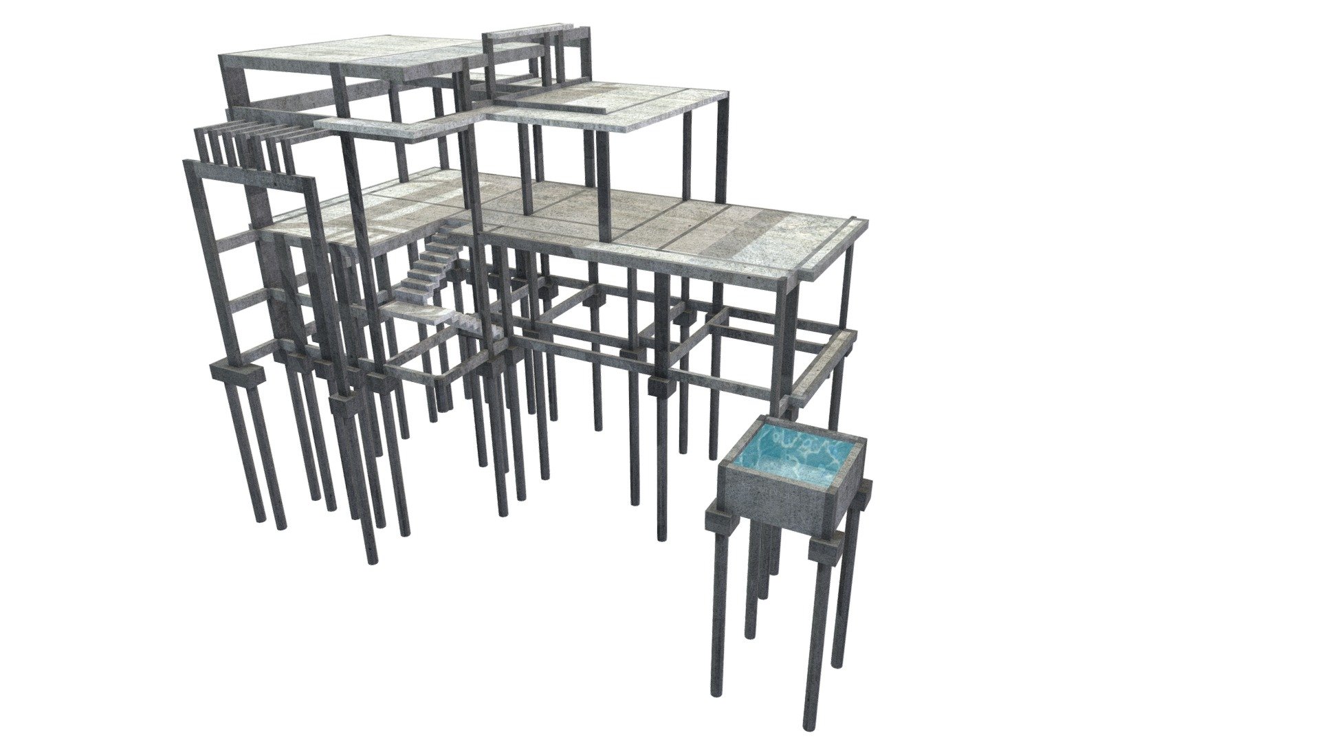 ESTRUTURAL - INOVVA - REGINA HELENA - Download Free 3D model by eng ...