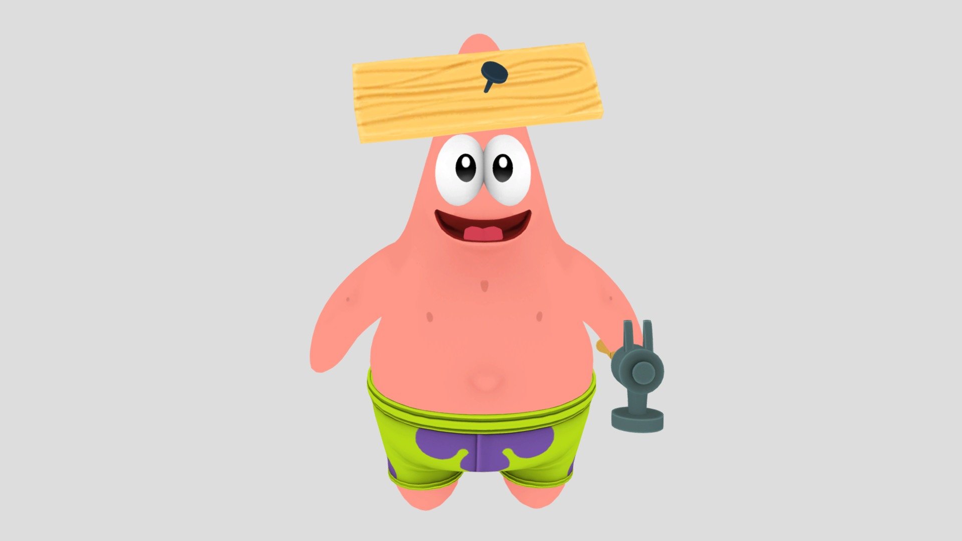 Nickelodeon All Star Brawl Patrick Lose - Download Free 3D model by SMF ...