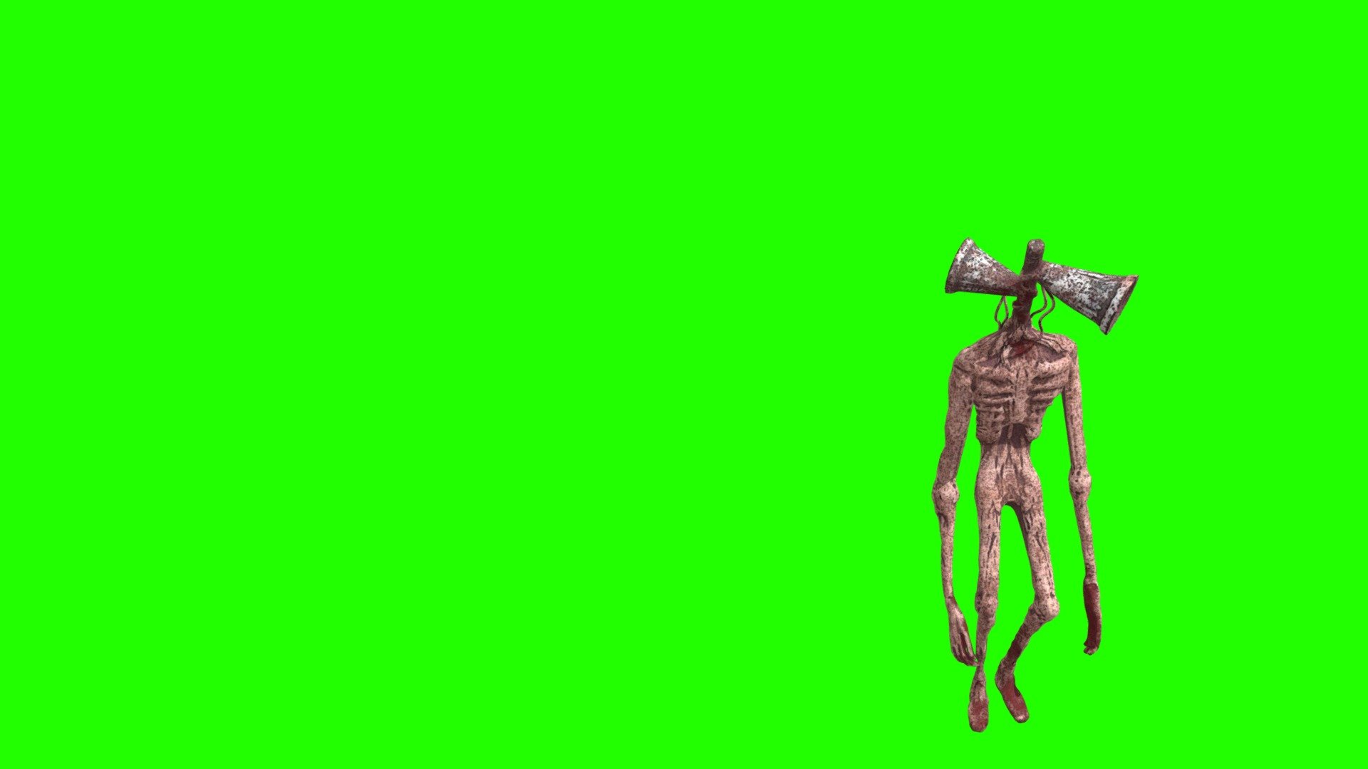 Walk Forward Arc Right - 3D model by free character and green screen ...