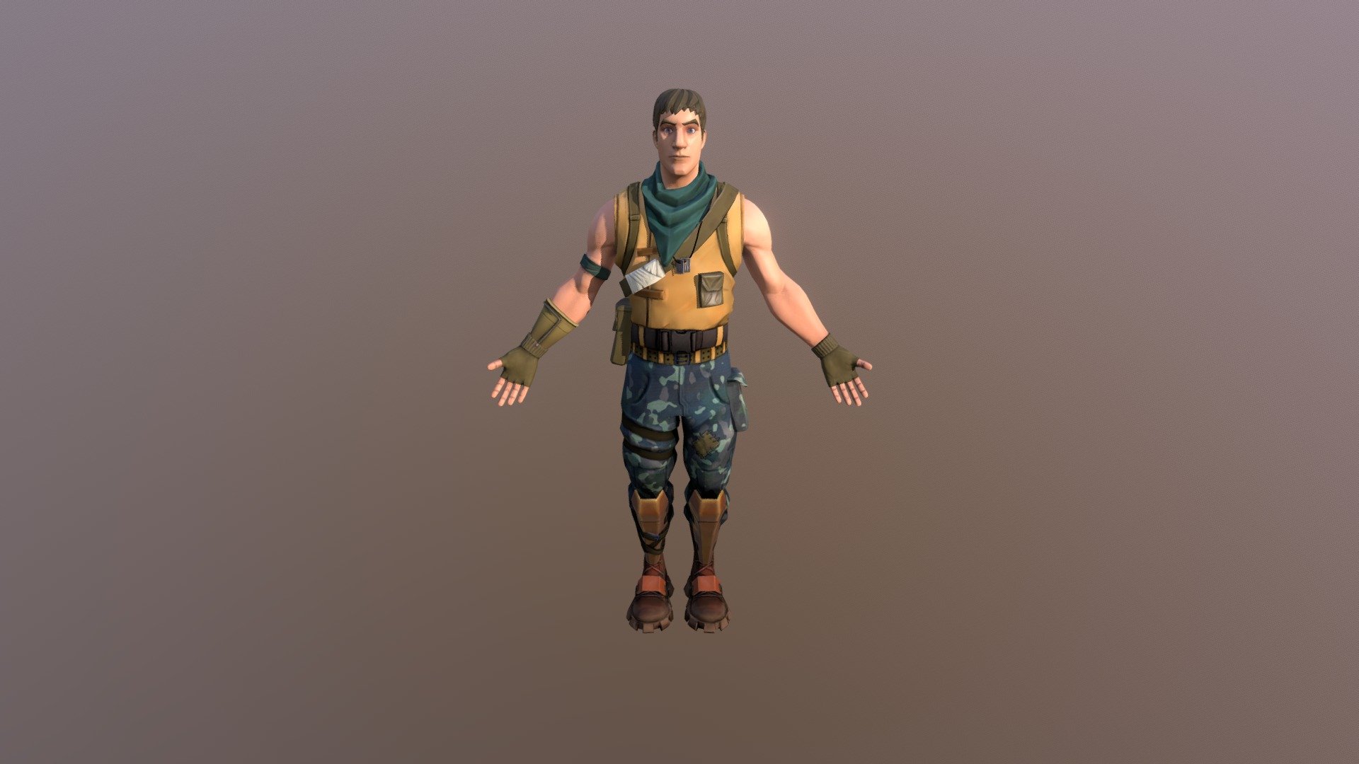 Fortnite Character Fan Art - 3D model by 3d.Renan Carvalho (@nanre ...