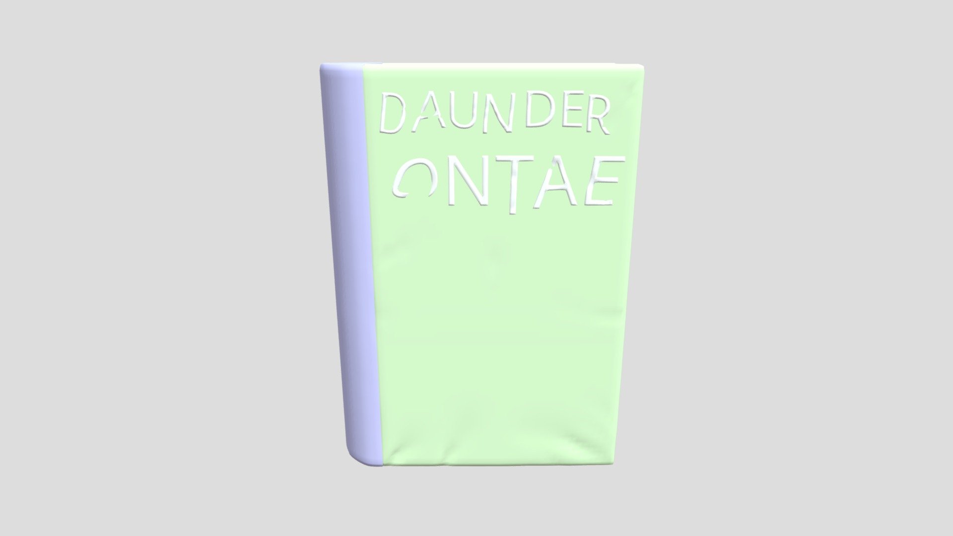 Book_001 - 3D model by Owen P.T (@Owsie) [f022c2e] - Sketchfab