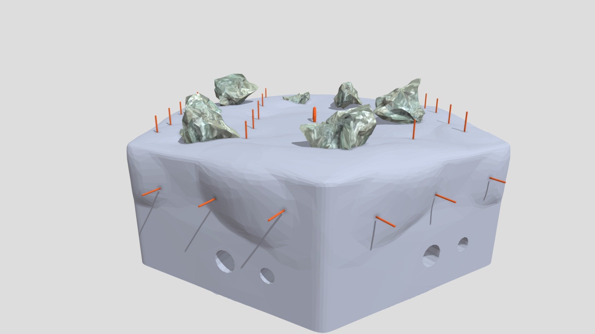 Eco-Mooring Sinker - Model 1 - 3D model by Leo974 [f025cdf] - Sketchfab