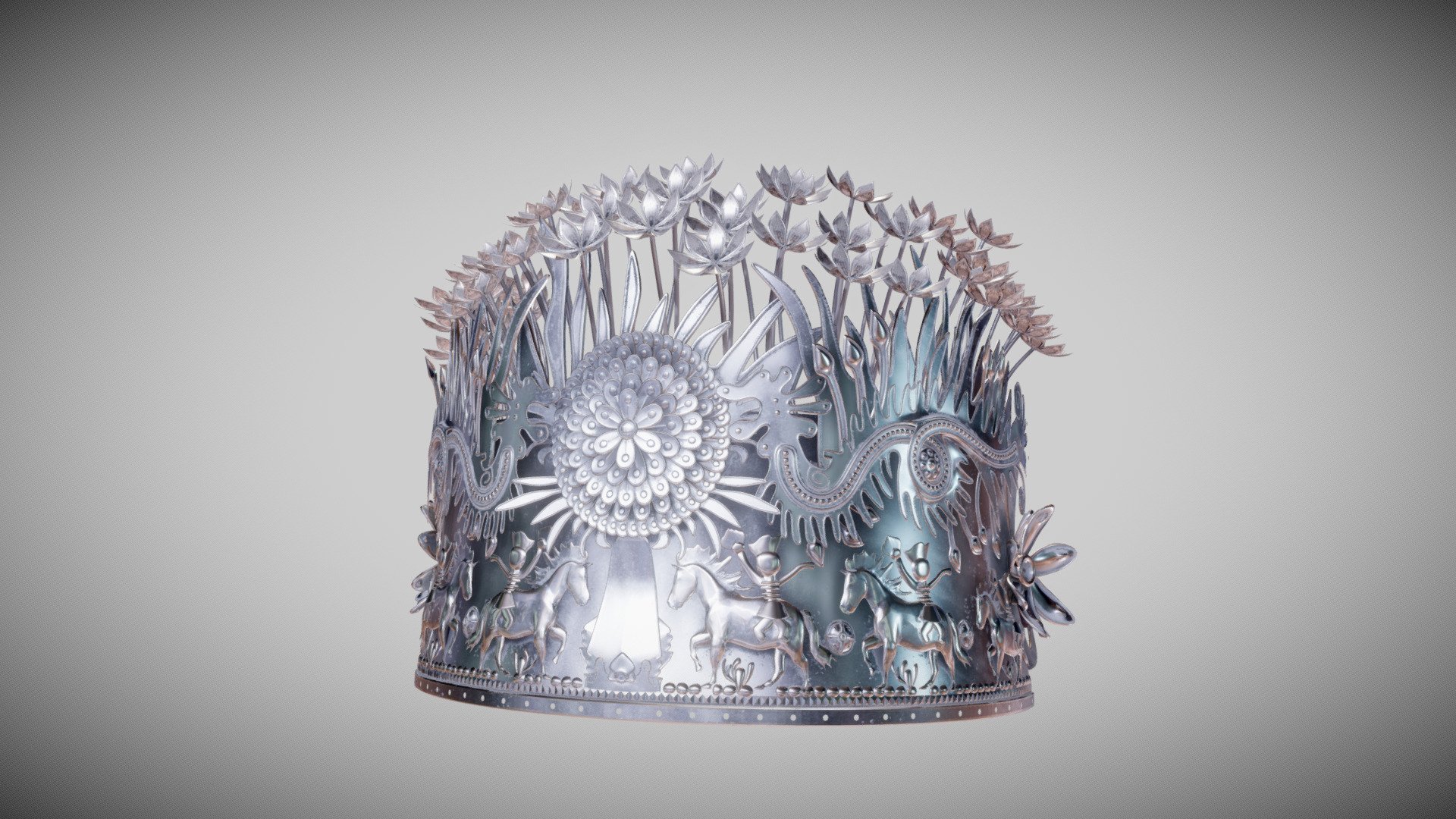 Sliver Hat - 3D model by SUSUSUBE [f026754] - Sketchfab