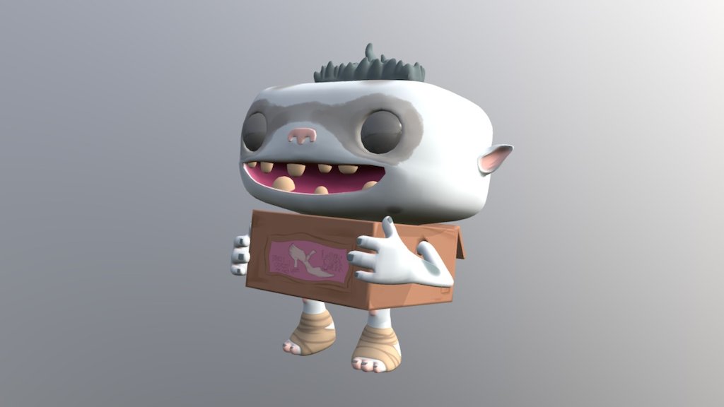 Shoe the Boxtroll - Download Free 3D model by Francesca Ross (@arazmis ...